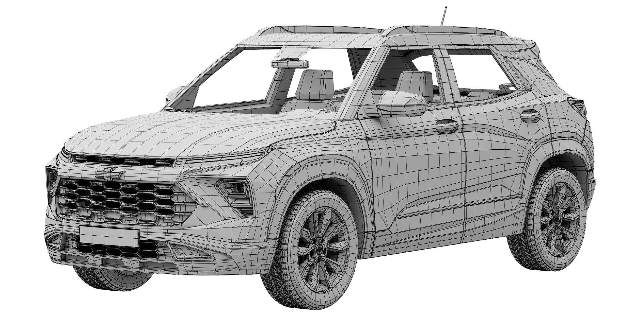 Chevrolet Trailblazer Activ 2024 - 3D Model by zifir3d