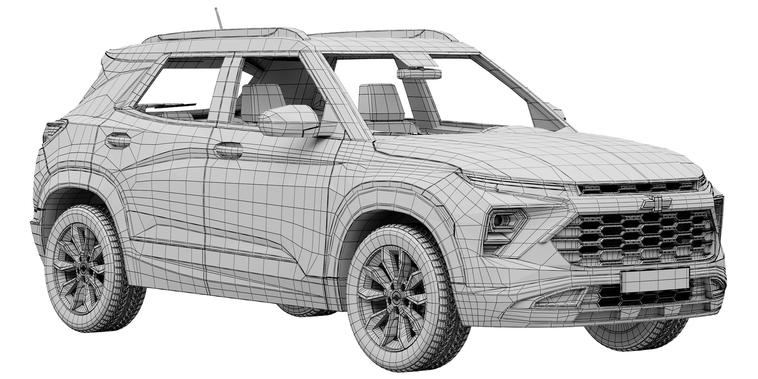 Chevrolet Trailblazer Activ 2024 - 3D Model by zifir3d