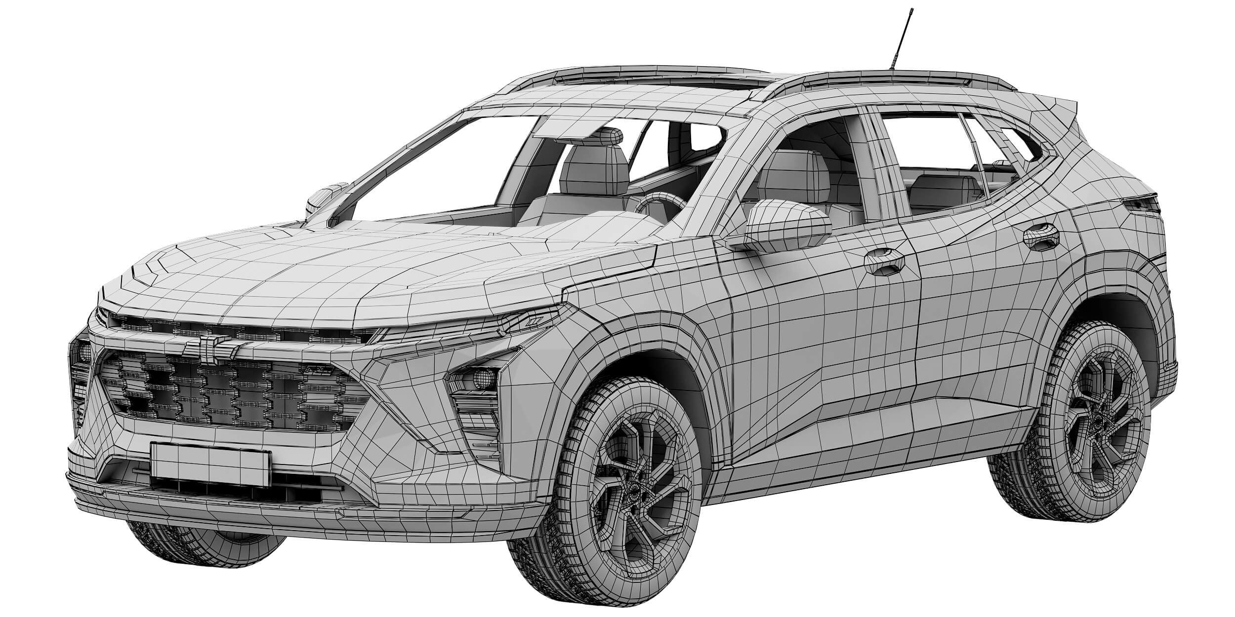 Chevrolet Trax RS - 3D Model by zifir3d