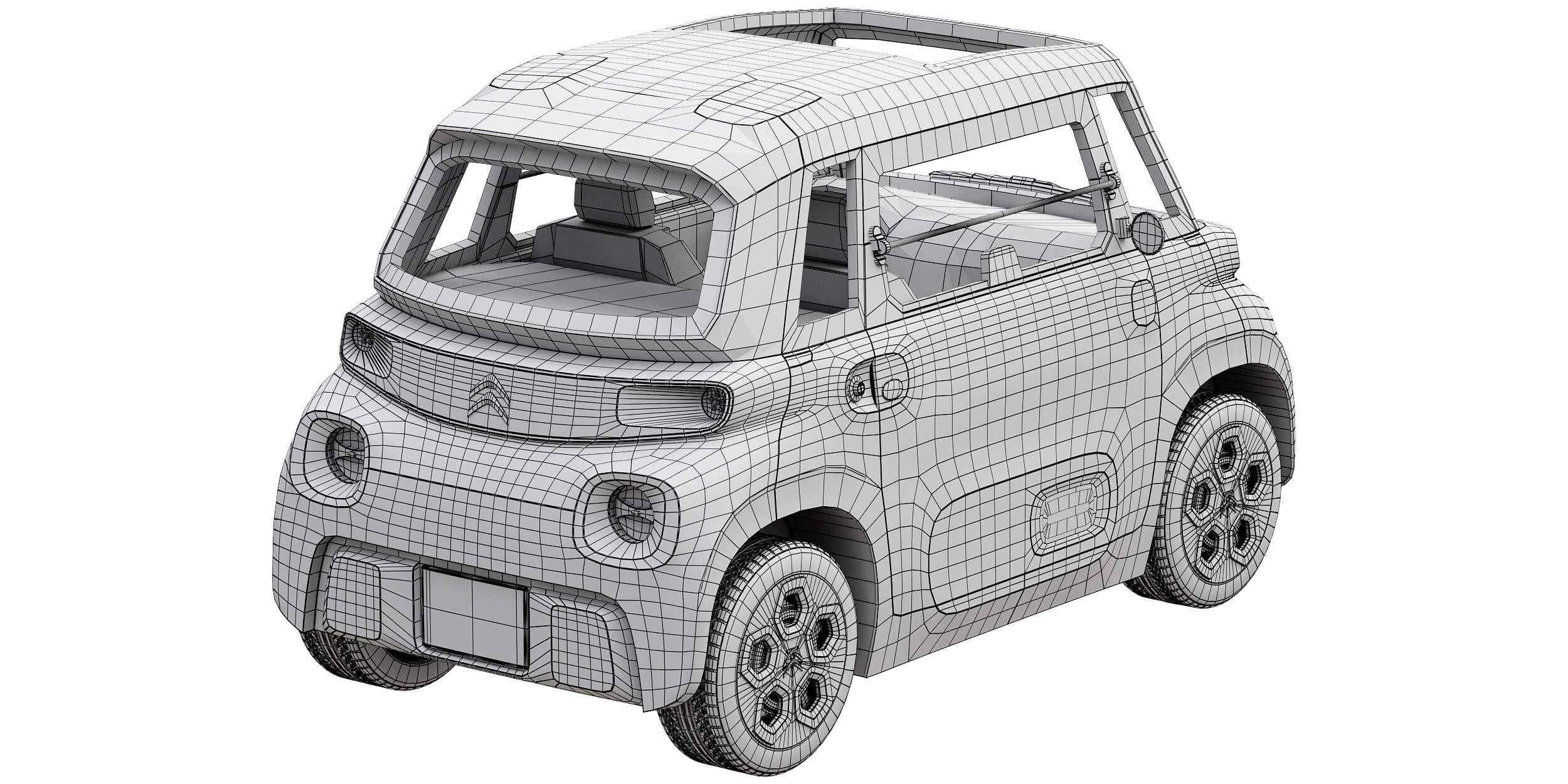 Citroen AMI - 3D Model by zifir3d