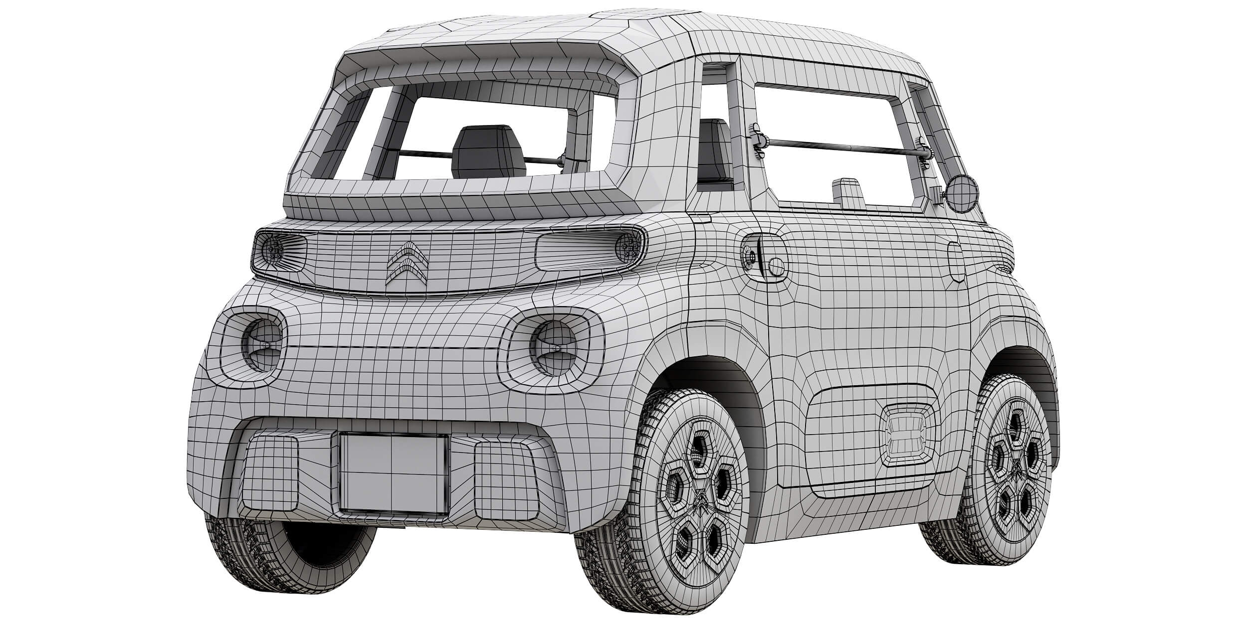 Citroen AMI - 3D Model by zifir3d