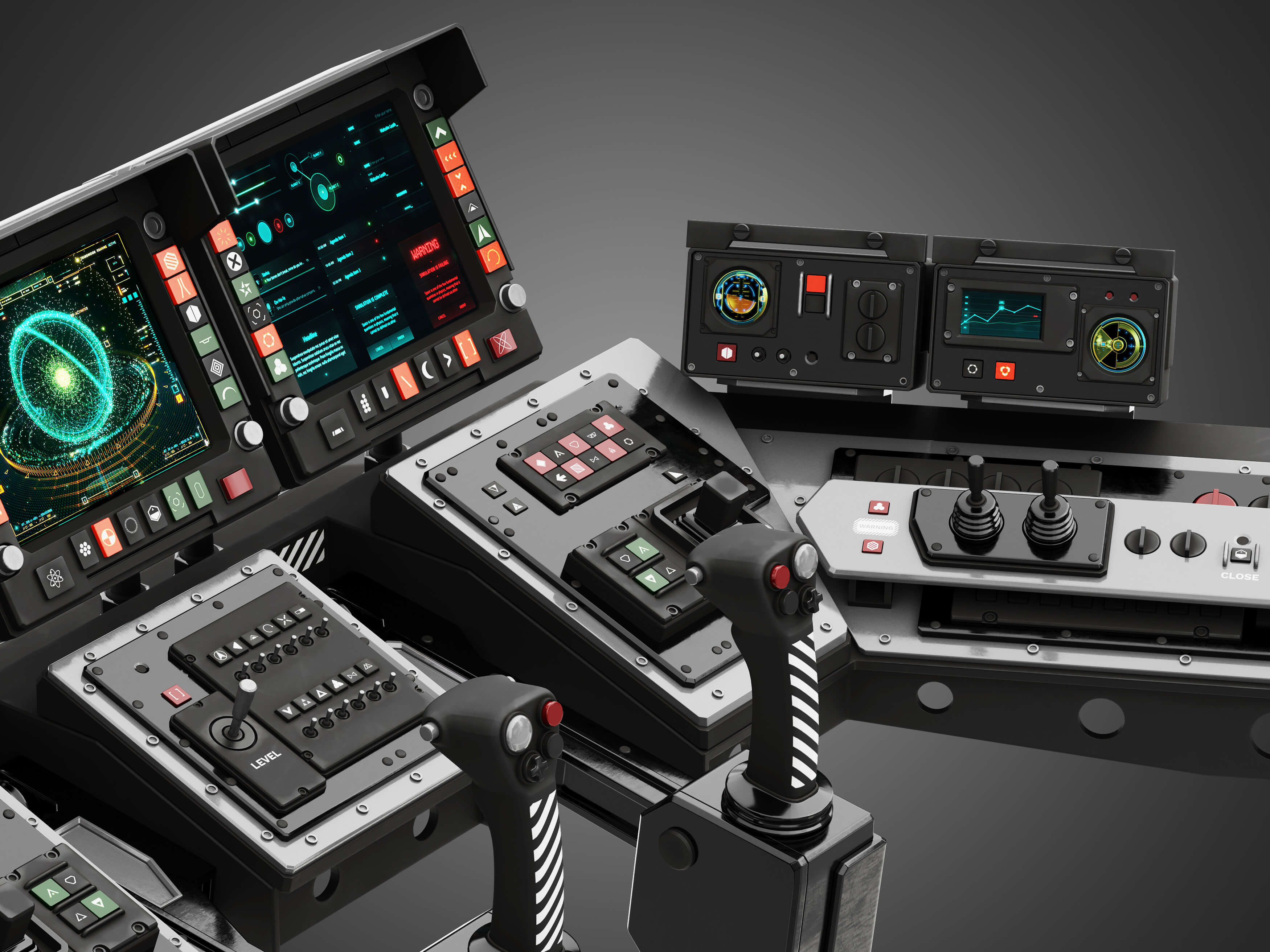 Control Panel 3 - 3D Model by zifir3d