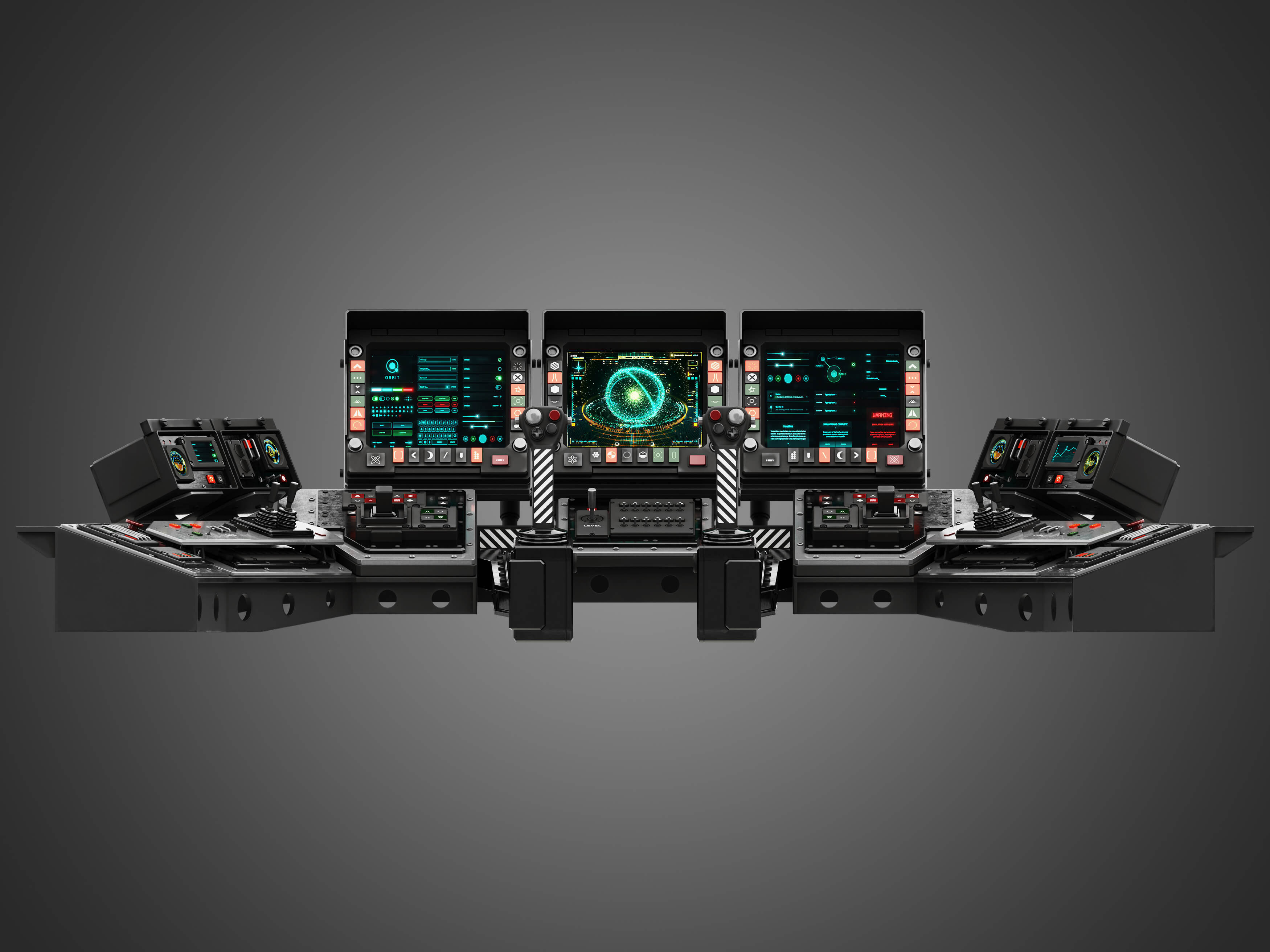Control Panel 3 - 3D Model by zifir3d