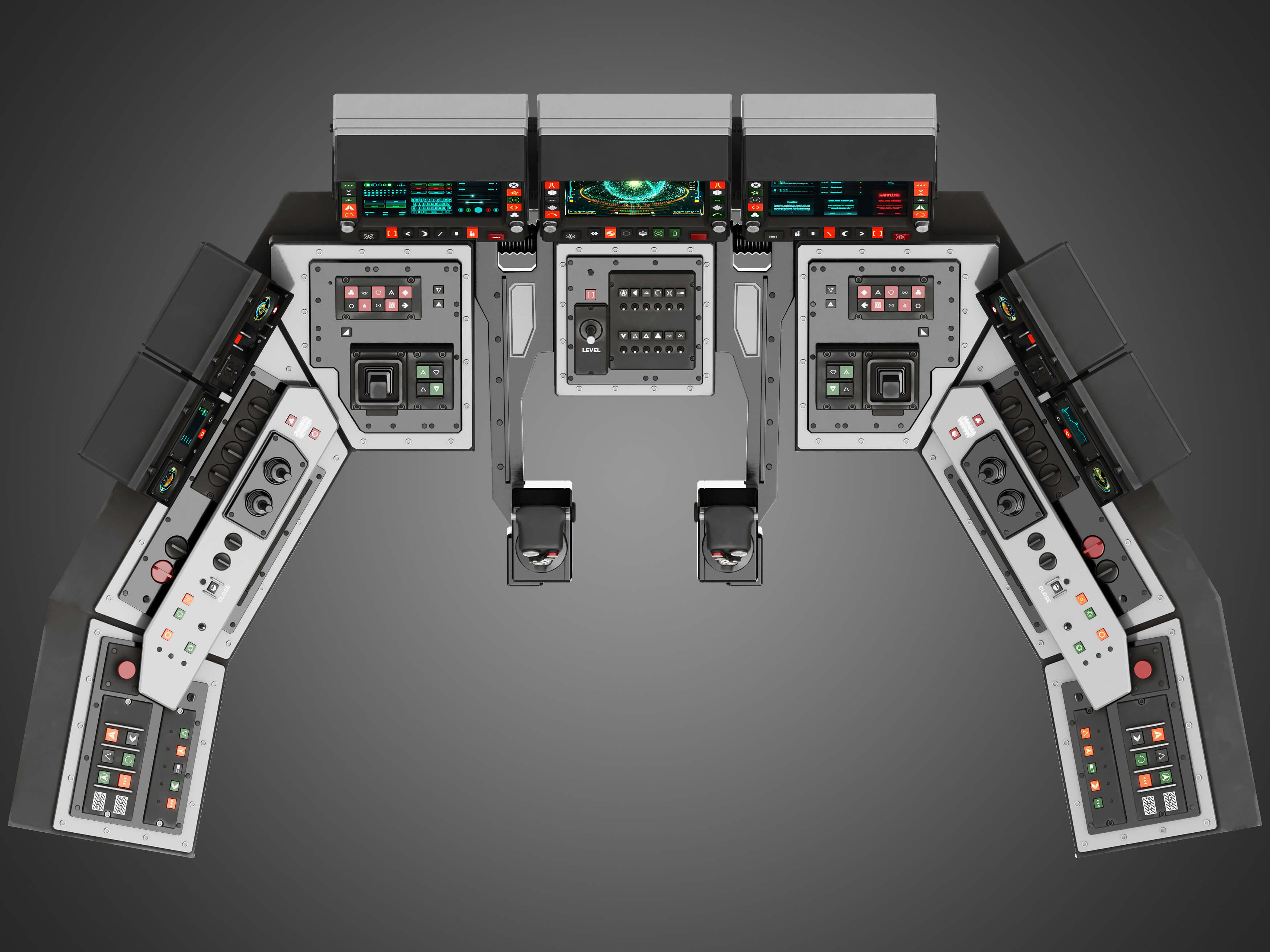 Control Panel 3 - 3D Model by zifir3d