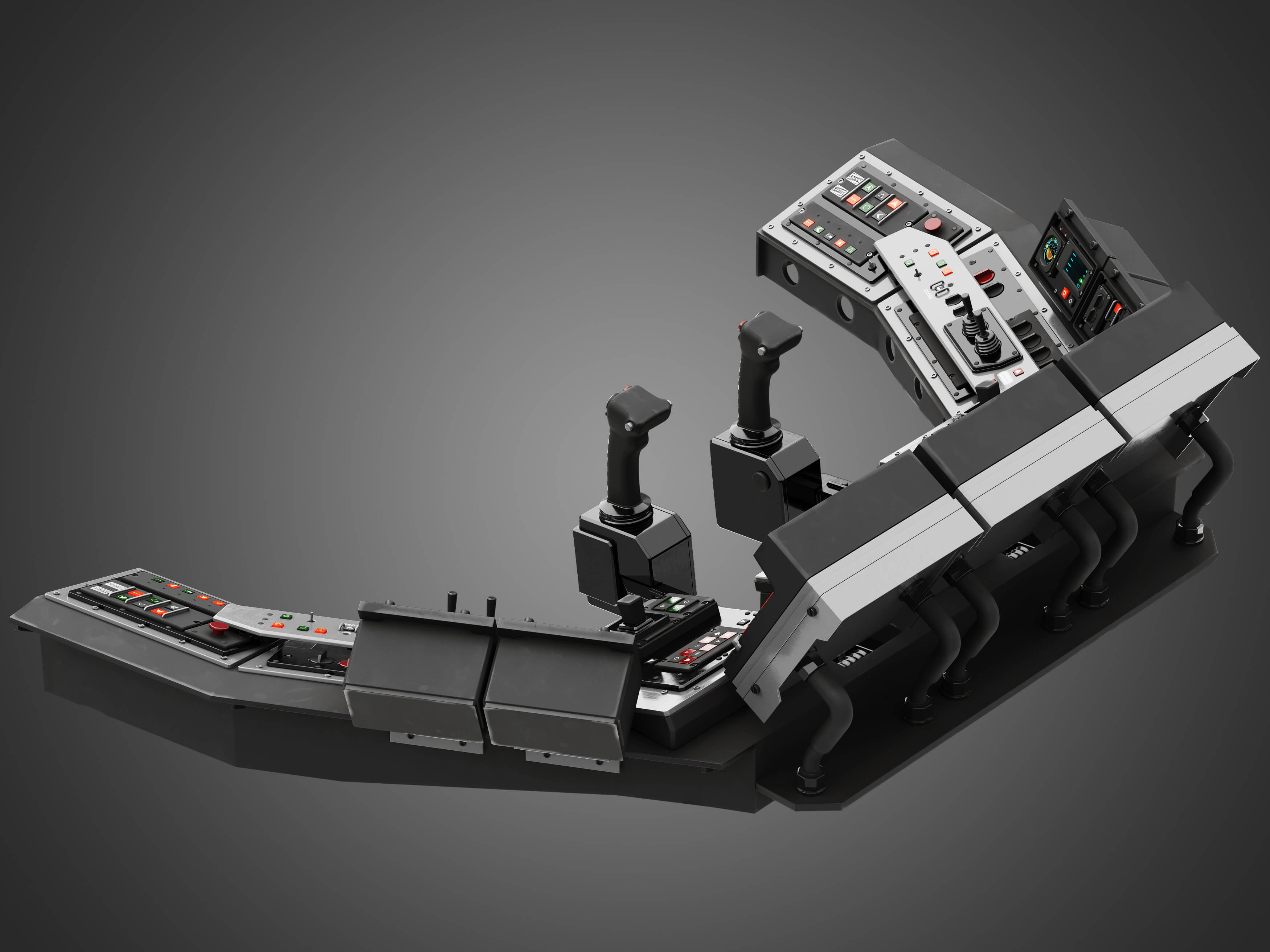 Control Panel 3 - 3D Model by zifir3d