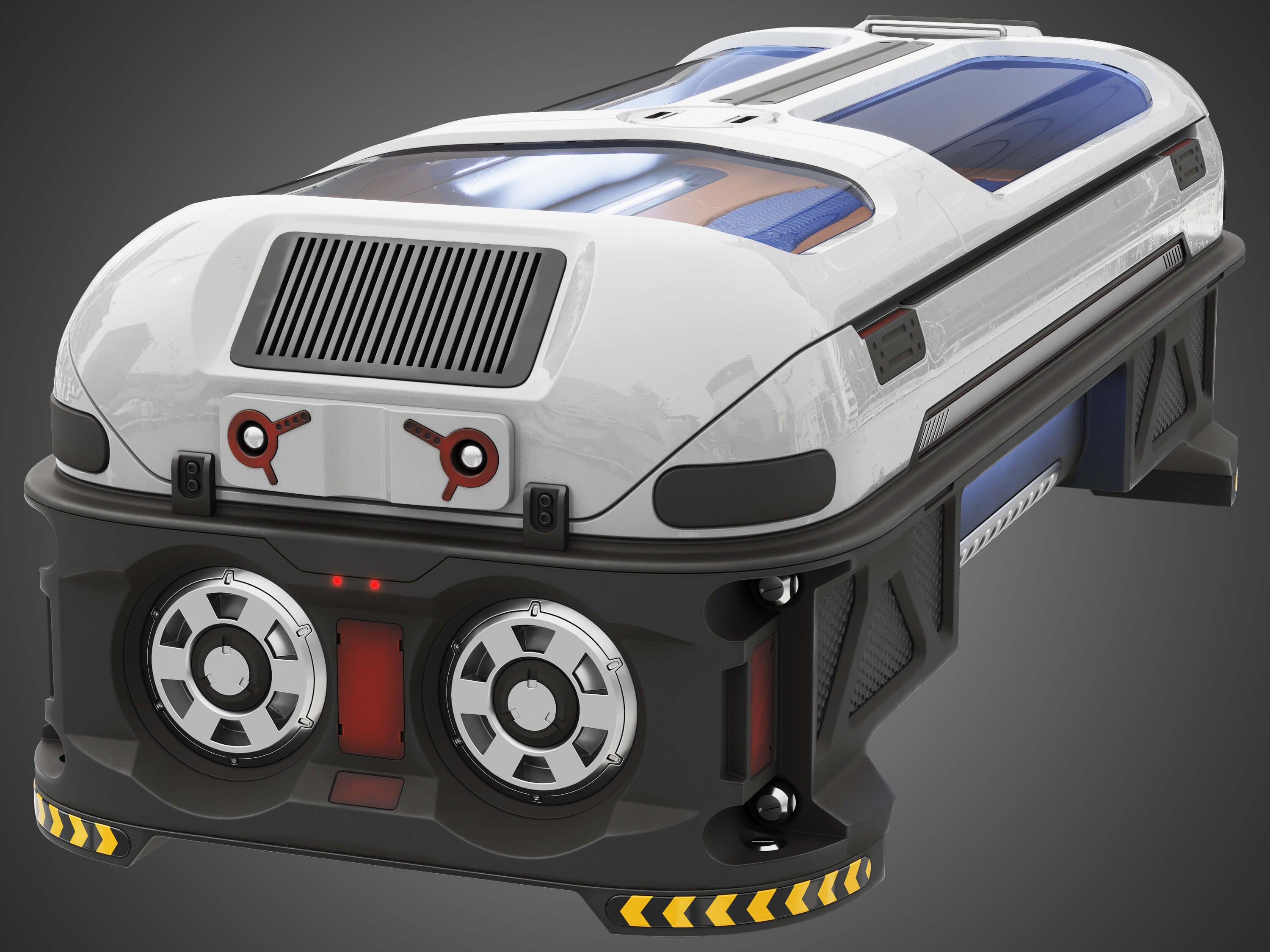 Cryo Capsule - 3D Model by zifir3d