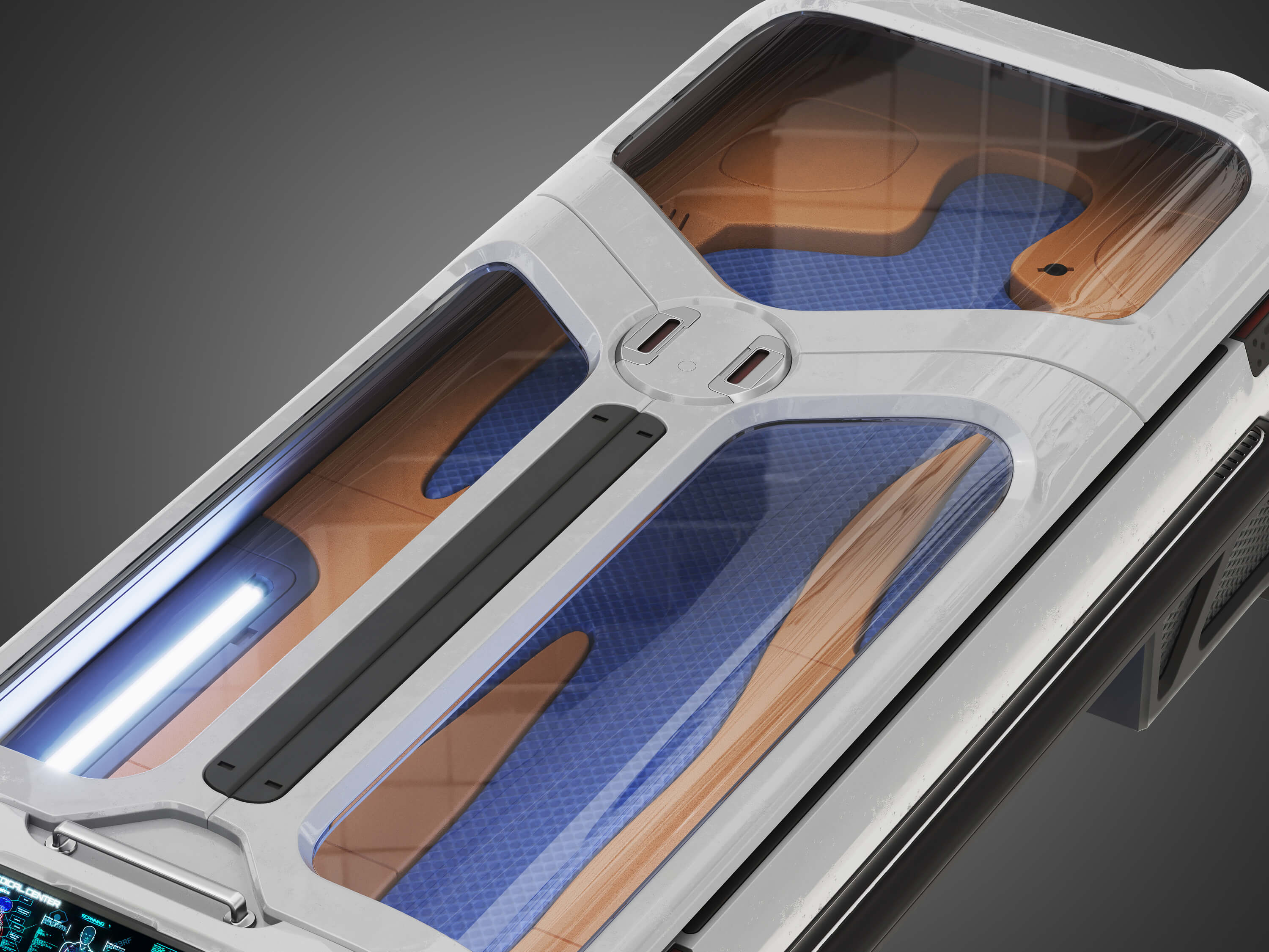 Cryo Capsule - 3D Model by zifir3d