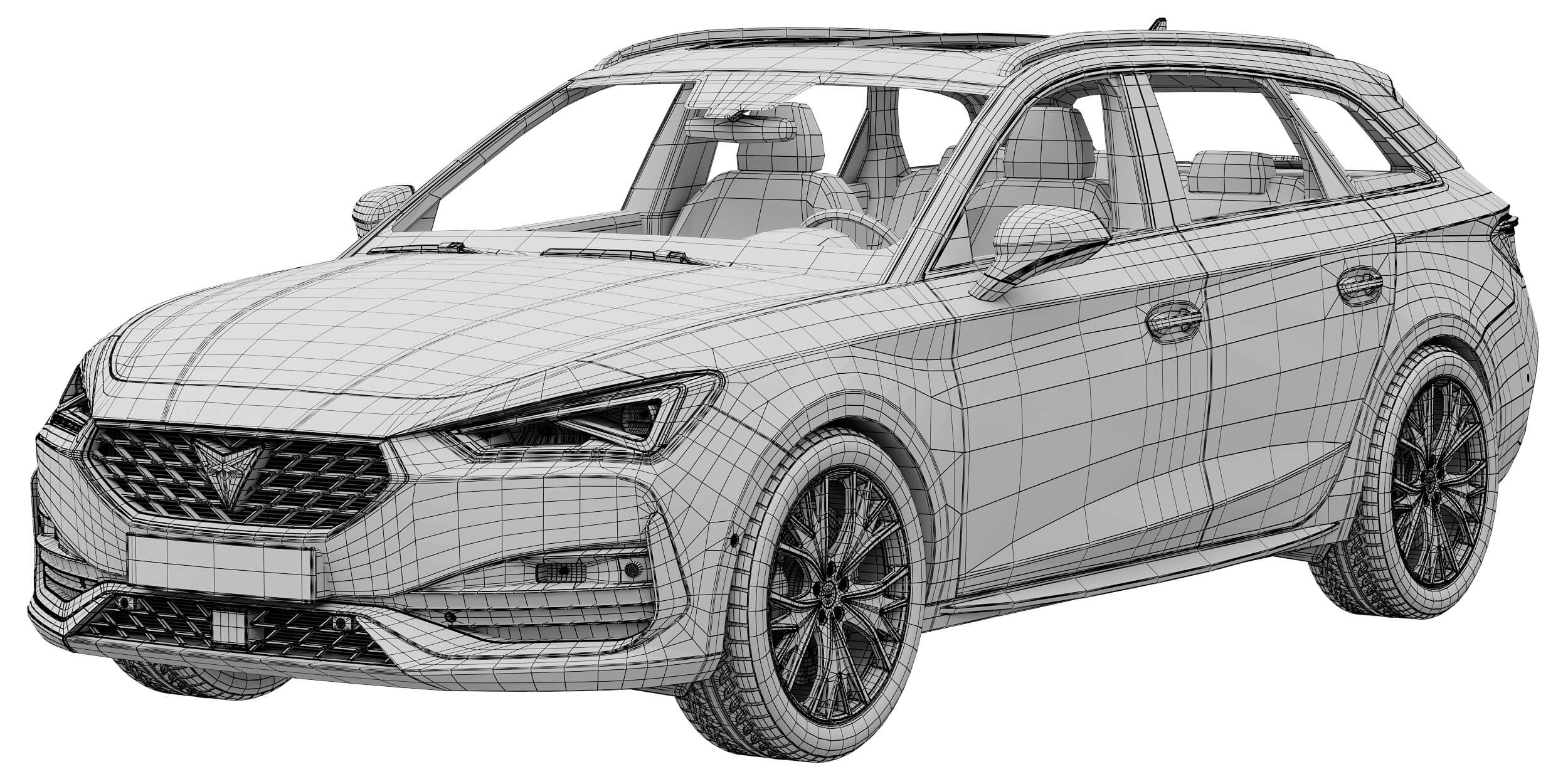 Cupra Leon Sportstourer - 3D Model by zifir3d
