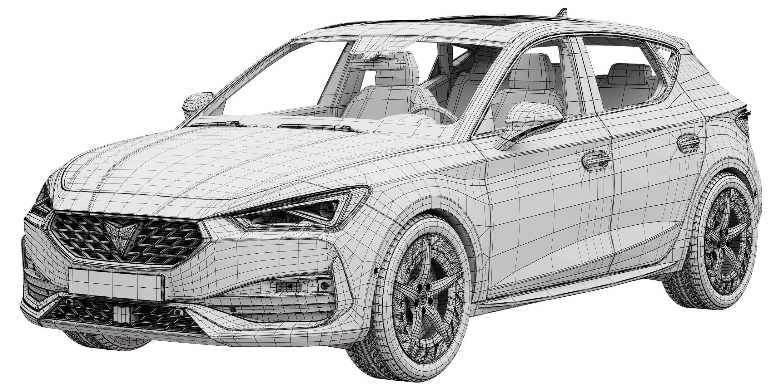 Cupra Leon - 3D Model by zifir3d