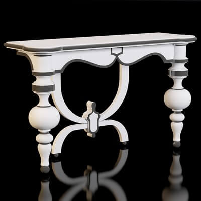 Cyan Design Lacroix Console Table - 3D Model by zifir3d