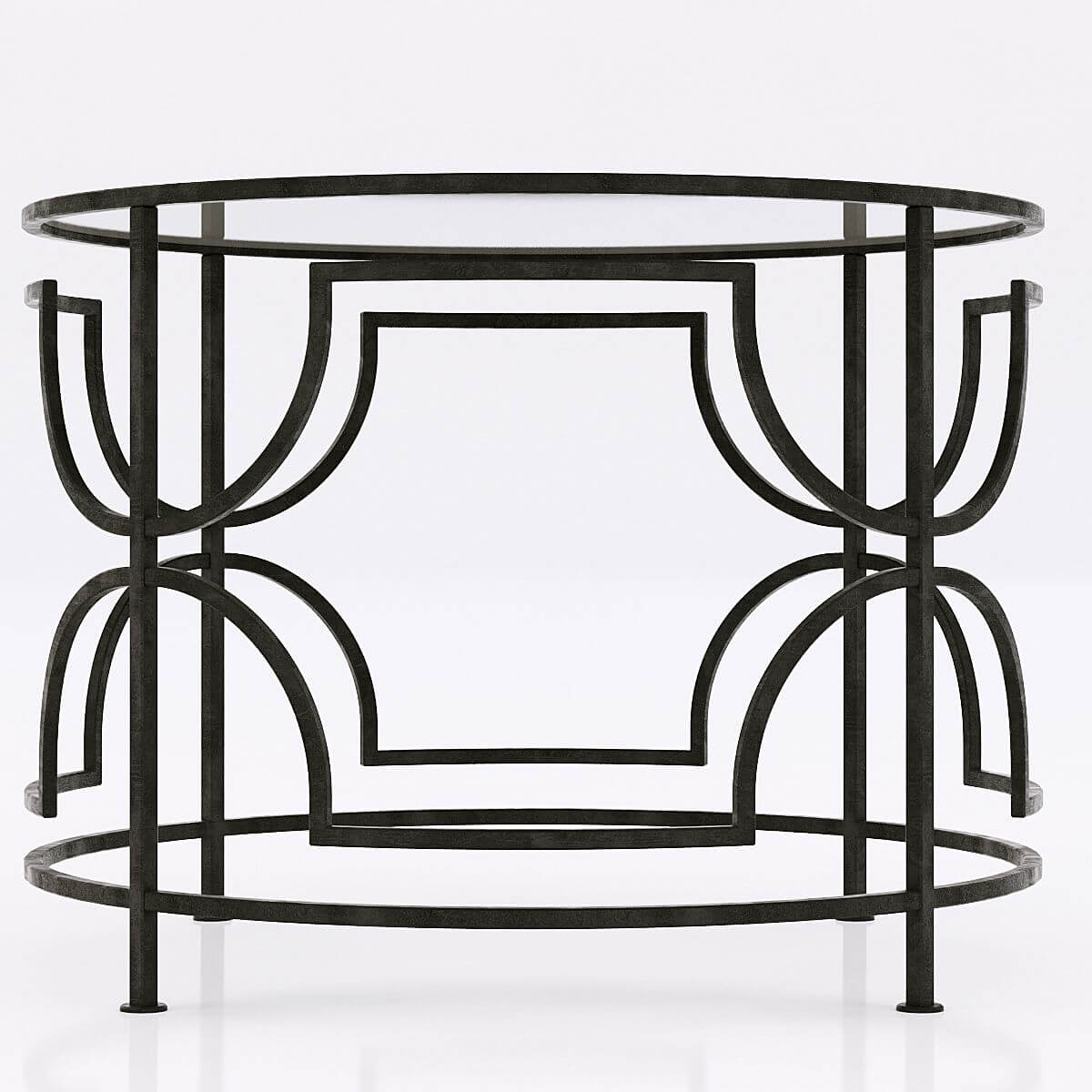 Cyan Designs Edged Rhombus Table - 3D Model by zifir3d