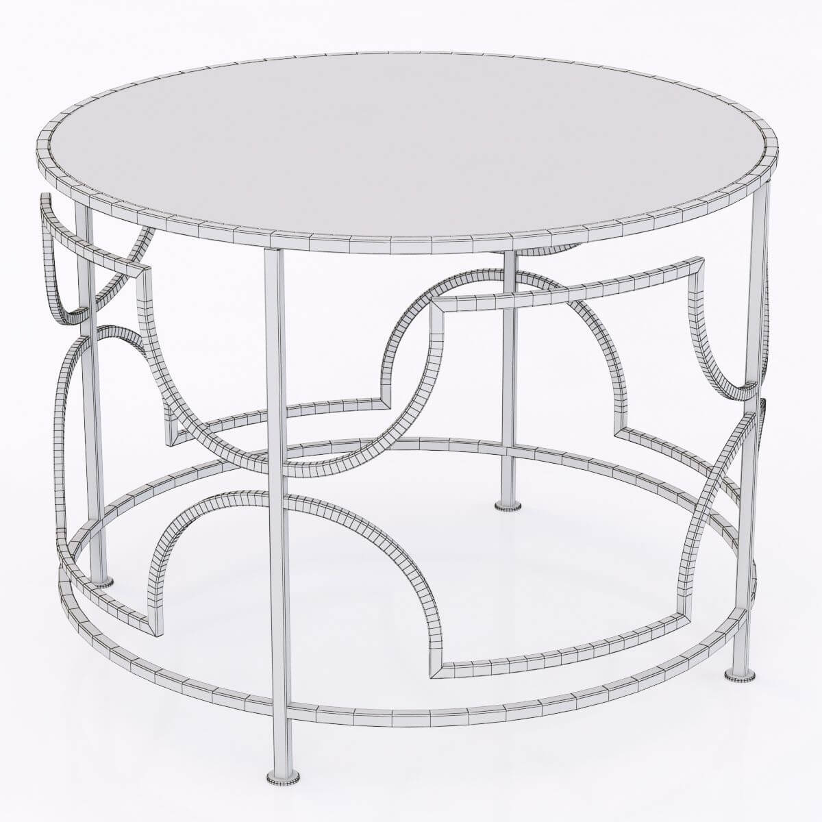 Cyan Designs Edged Rhombus Table - 3D Model by zifir3d