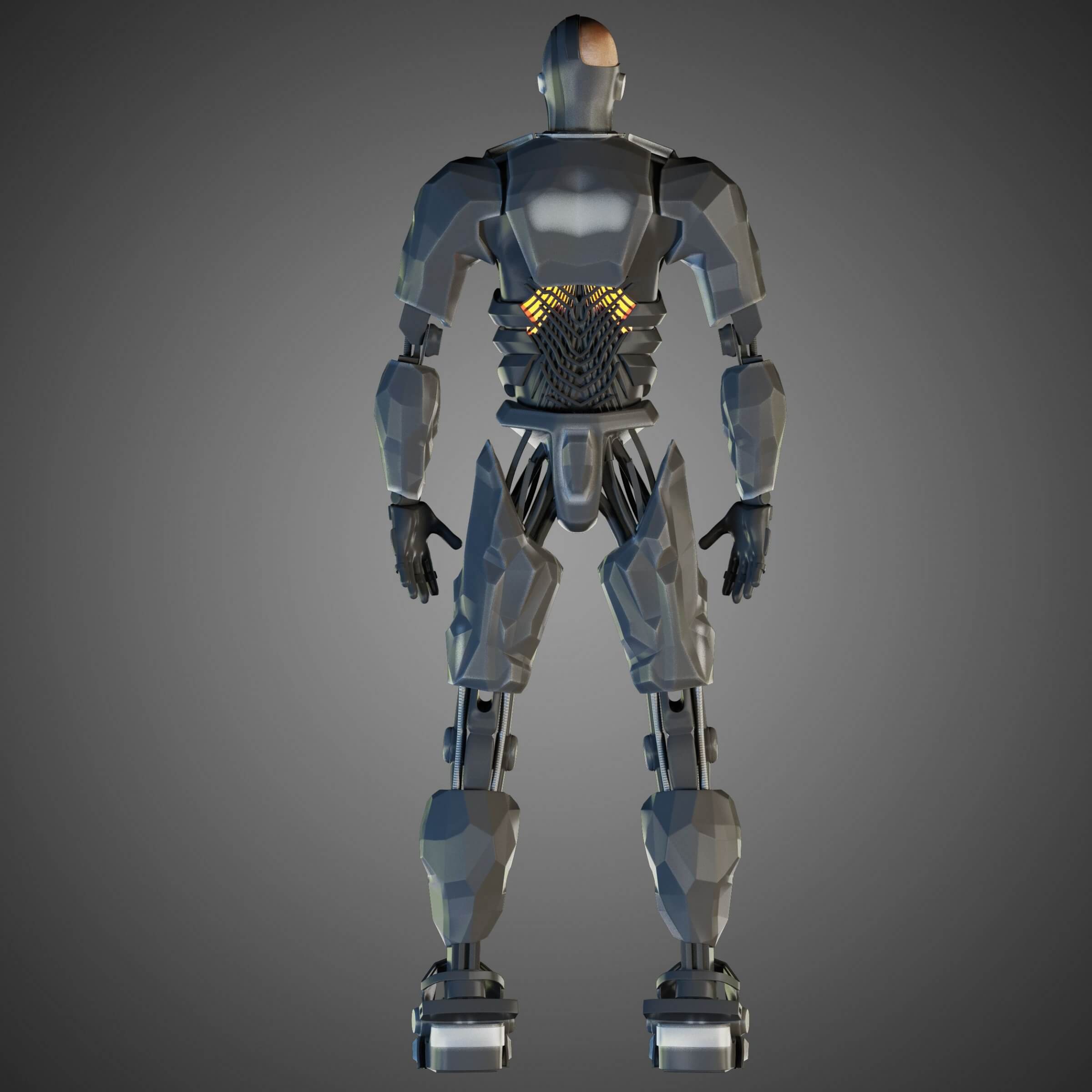Cyborg from Justice League - 3D Model by zifir3d