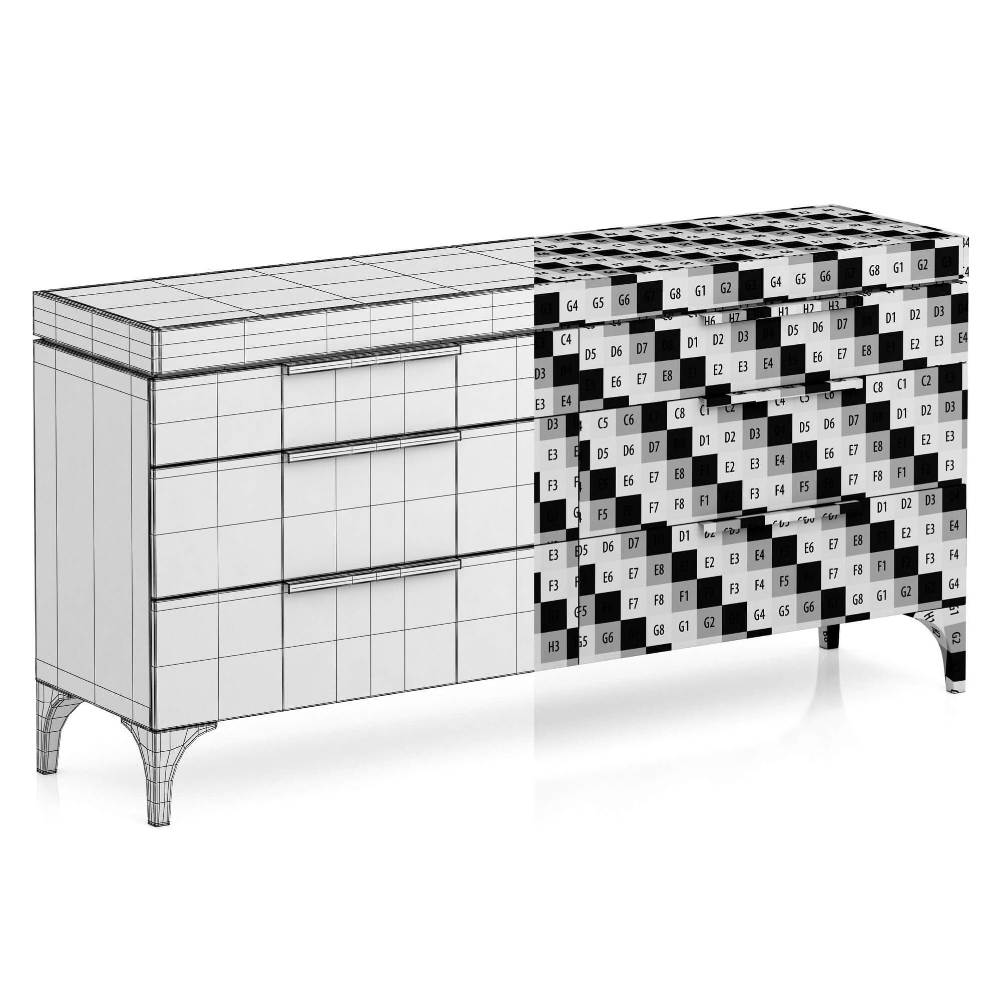 Dantone Home Bridge Drawer 1 - 3D Model by zifir3d