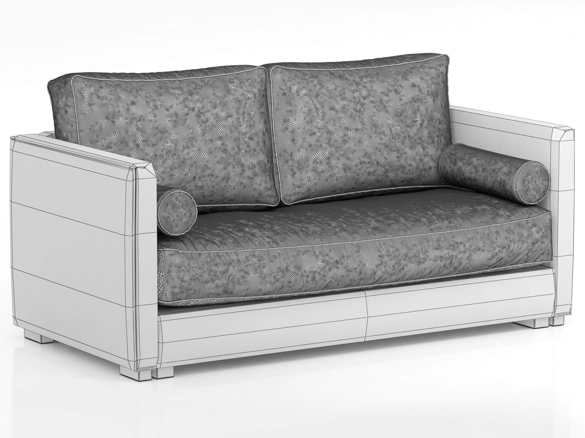 Dantone Home Klaud Sofa - 3D Model by zifir3d