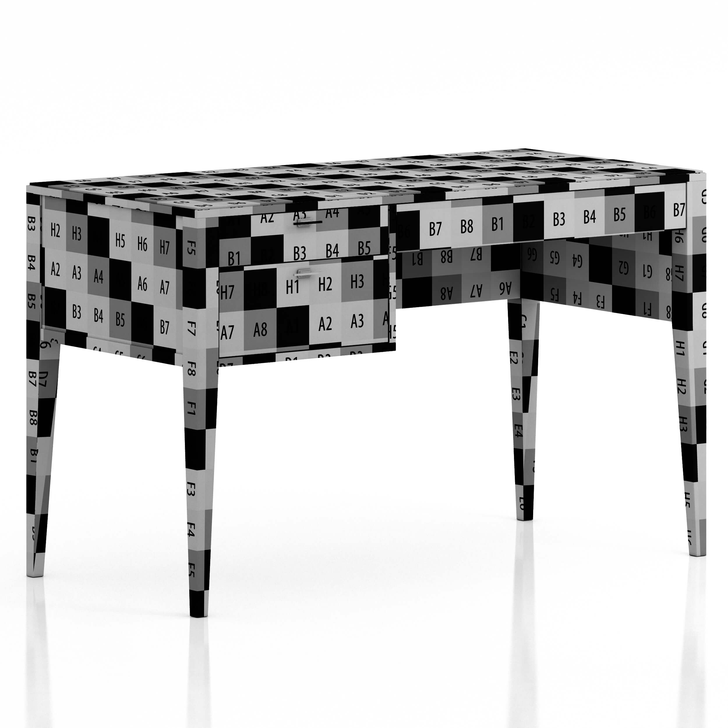 Dantone Home Verona Desk - 3D Model by zifir3d