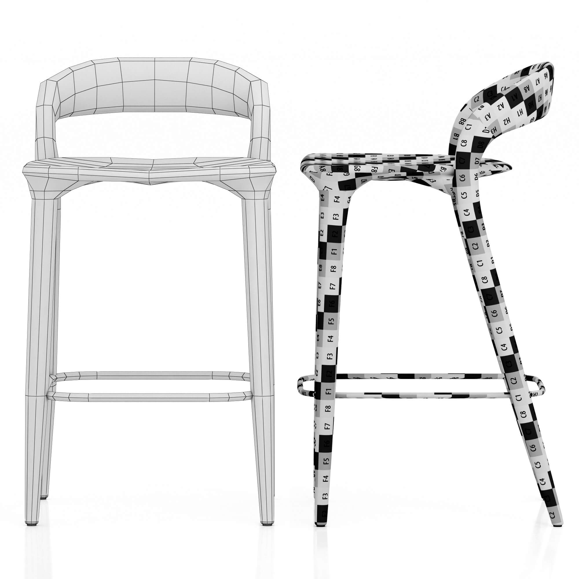 Deephouse Lugano Chair - 3D Model by zifir3d