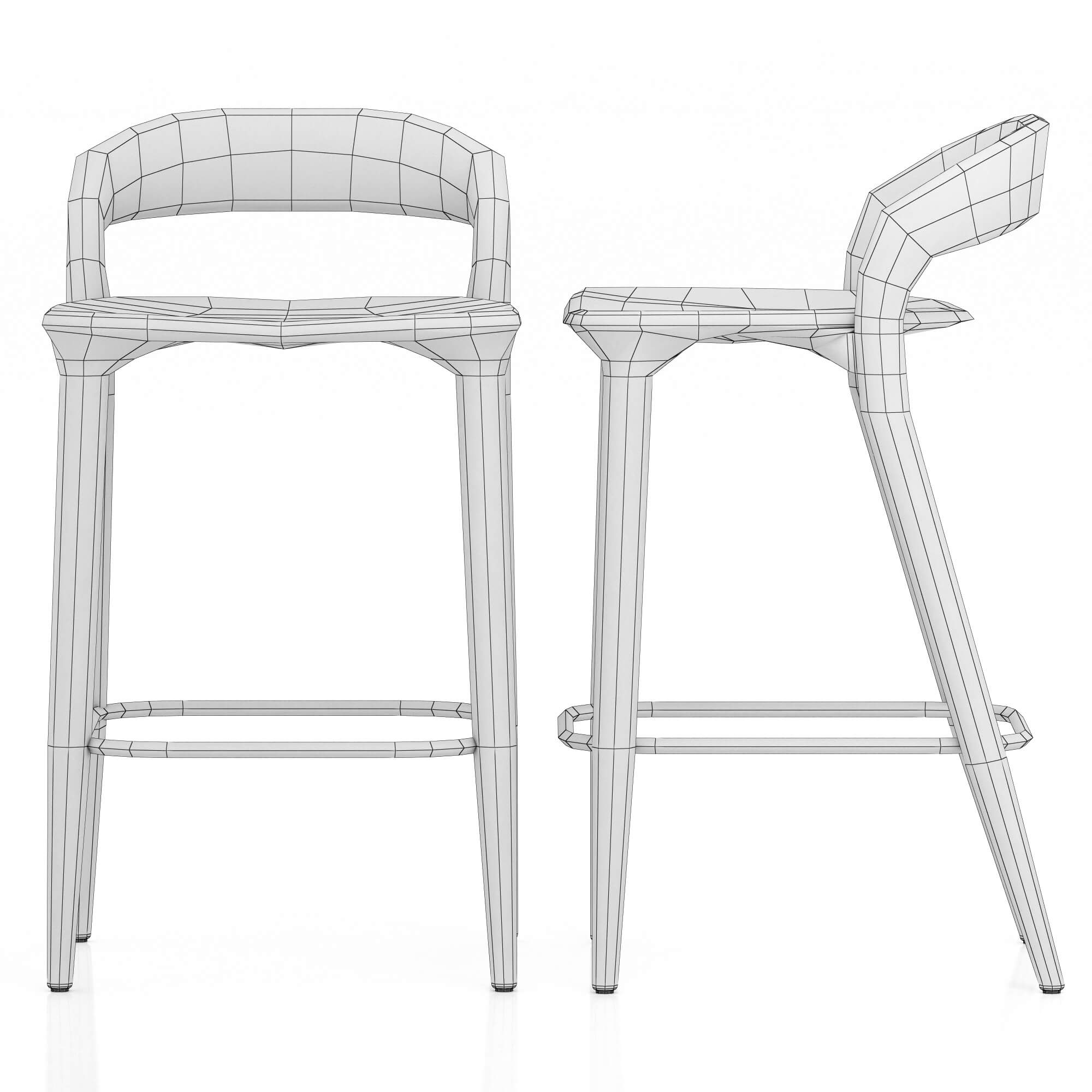 Deephouse Lugano Chair - 3D Model by zifir3d