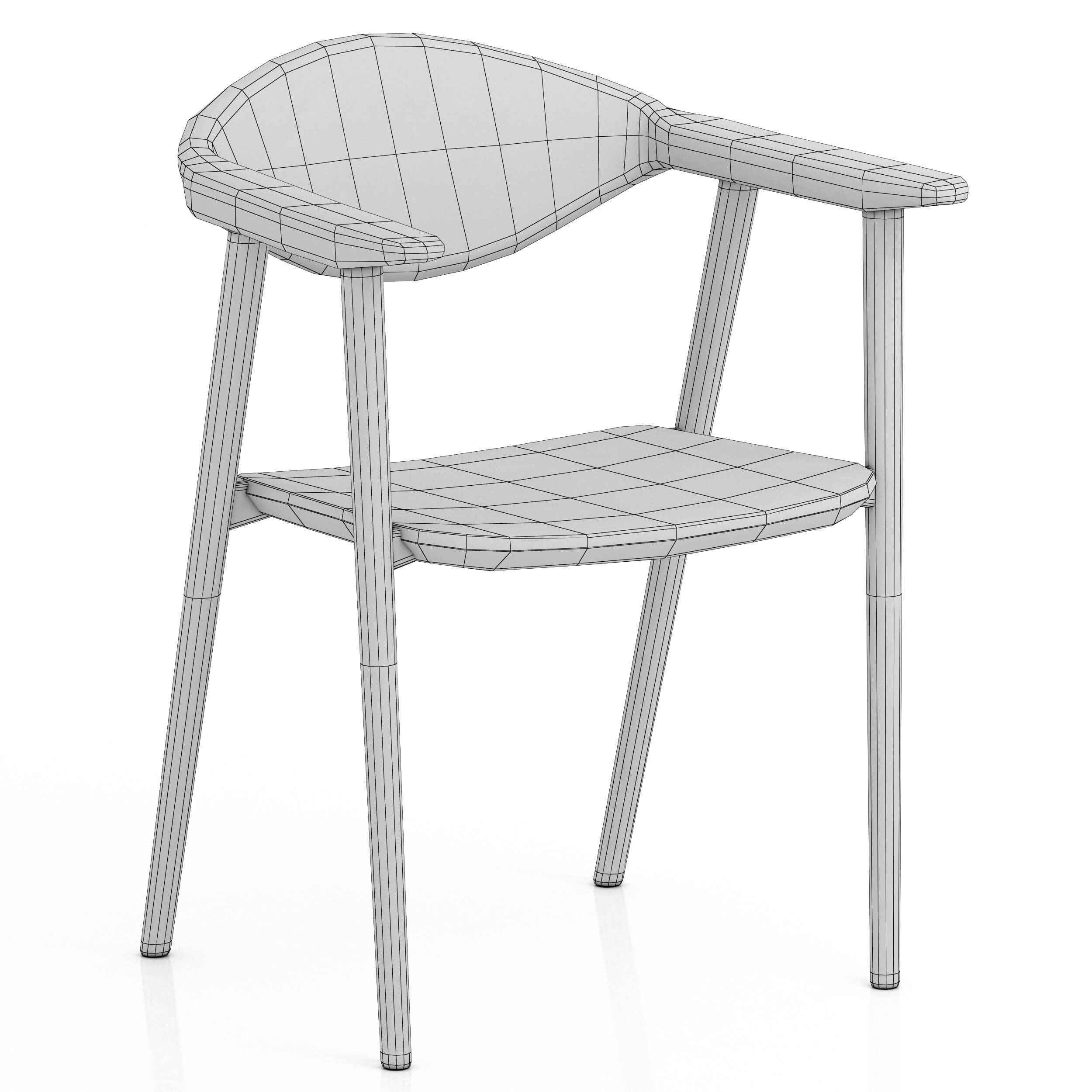 Deephouse Monaco Chair - 3D Model by zifir3d