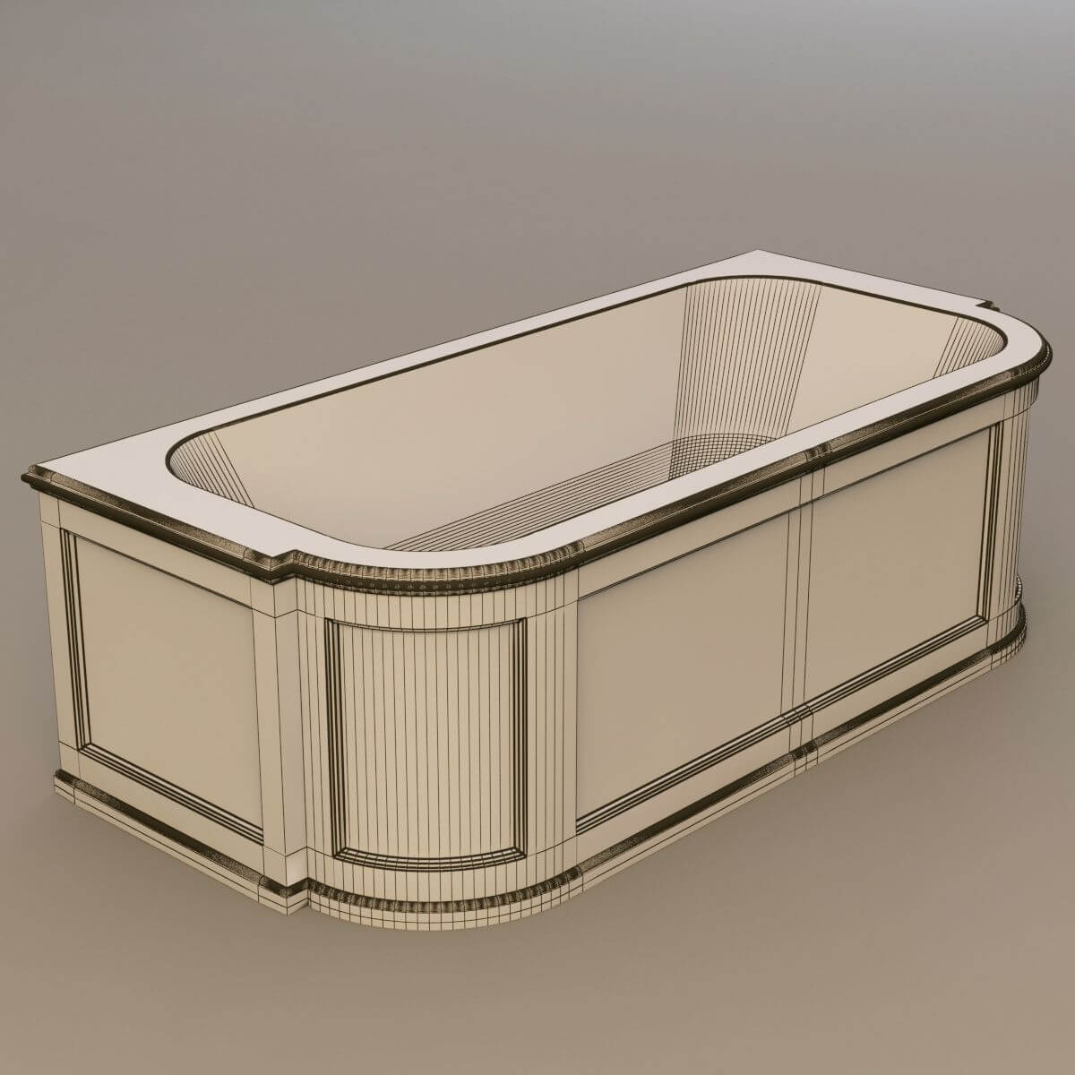 Devon & Devon President Bathtub - 3D Model by zifir3d