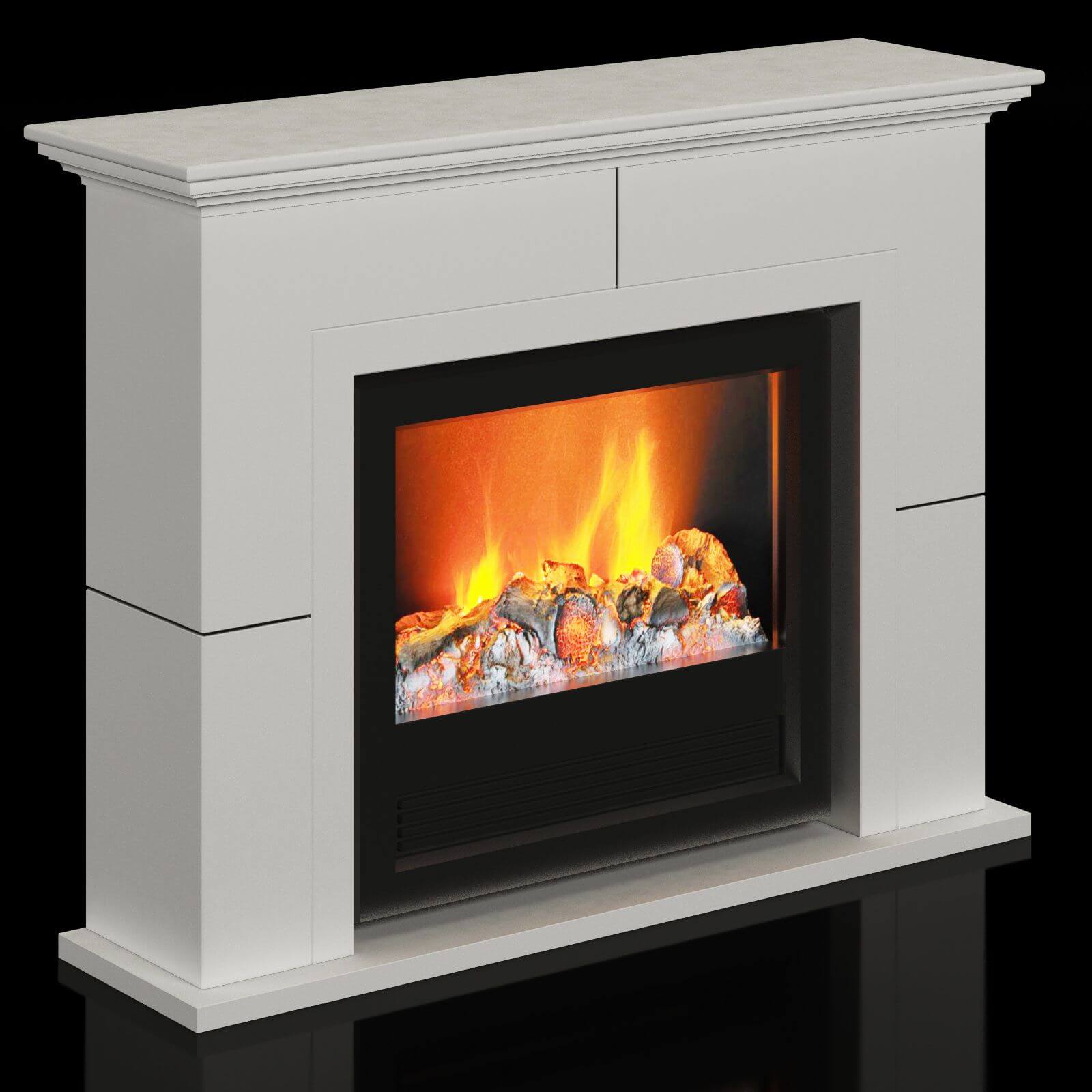 Dimplex Opti-Myst Fireplace 3D Model by zifir3d