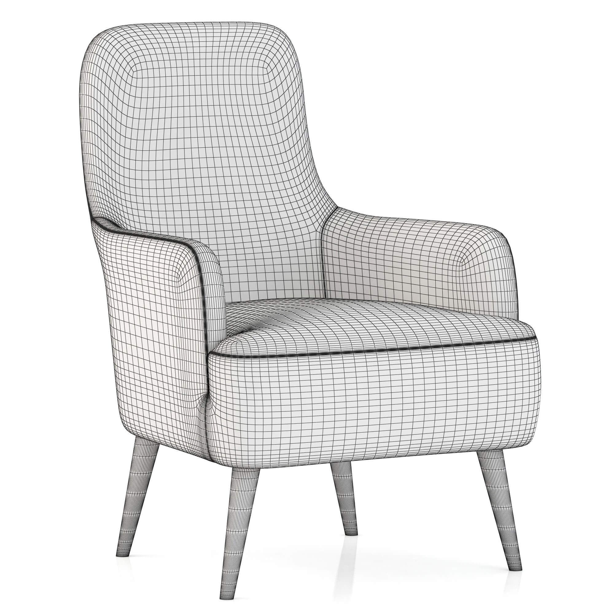 Ditre Italia Ray Chair - 3D Model by zifir3d