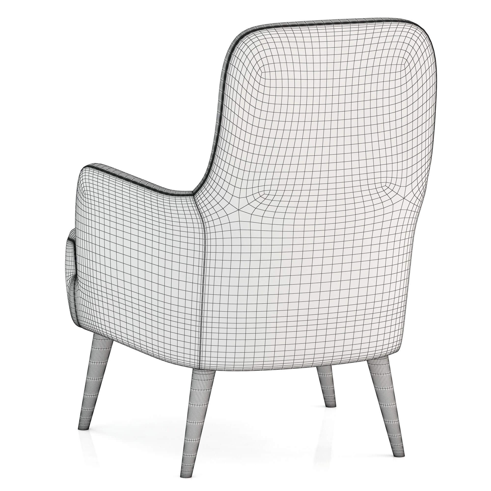 Ditre Italia Ray Chair - 3D Model by zifir3d
