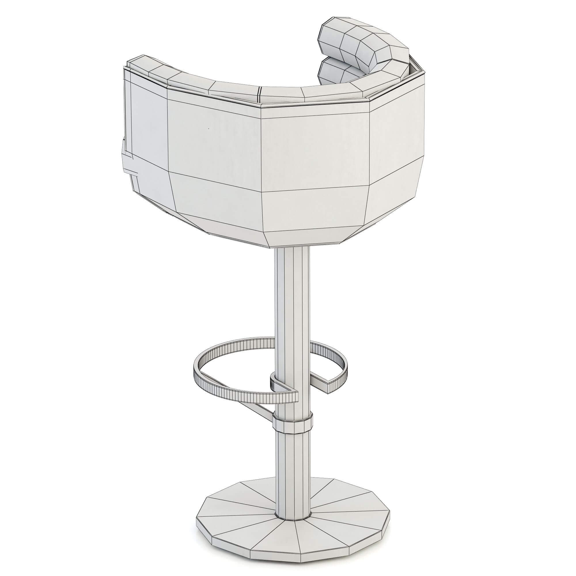Essential Home Loren Bar Chair - 3D Model by zifir3d