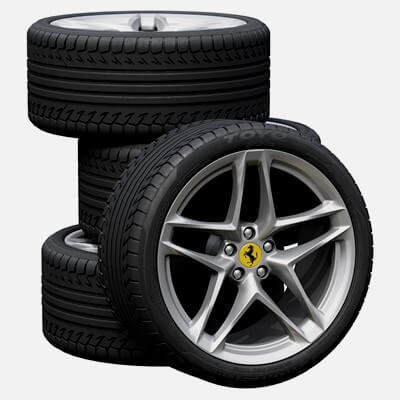 Ferrari Tires 2 - 3D Model by zifir3d