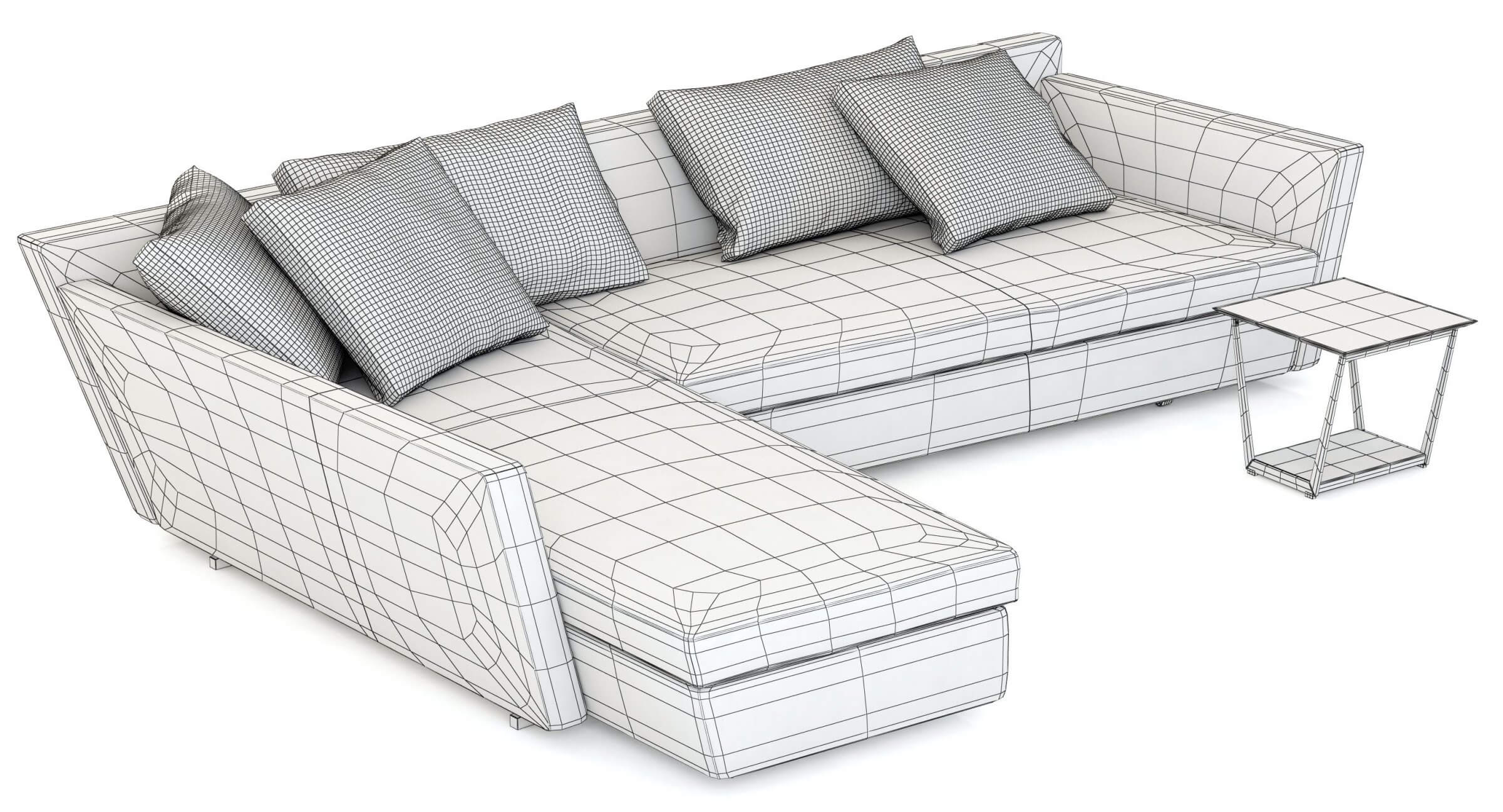 Flexform Adagio Sofa - 3D Model by zifir3d