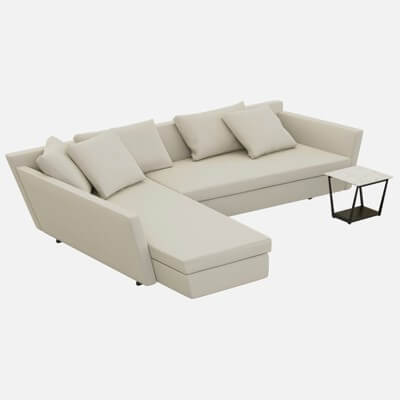 Flexform Adagio Sofa - 3D Model by zifir3d