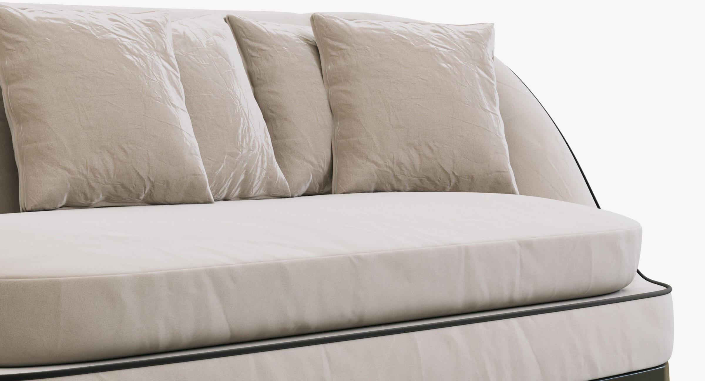 Flexform Dragonfly Sofa - 3D Model by zifir3d