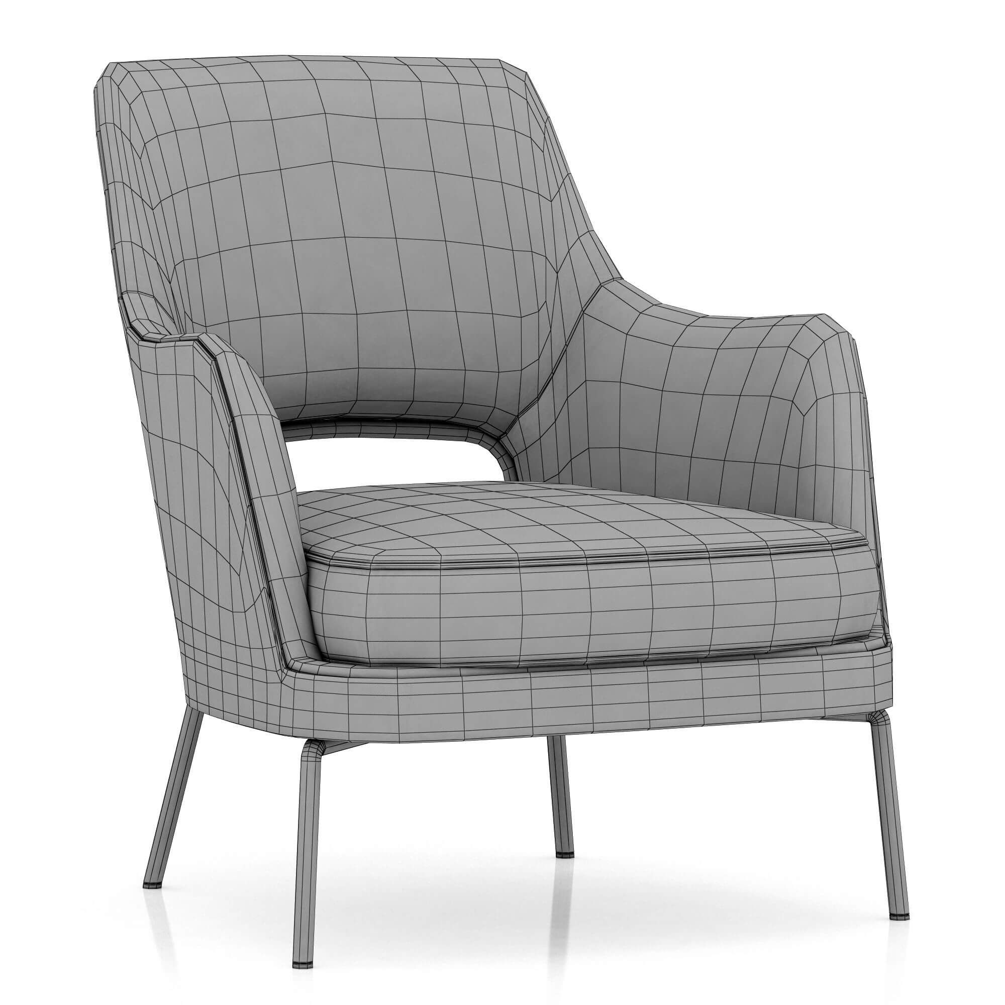 Flexform Joyce Armchair - 3D Model by zifir3d