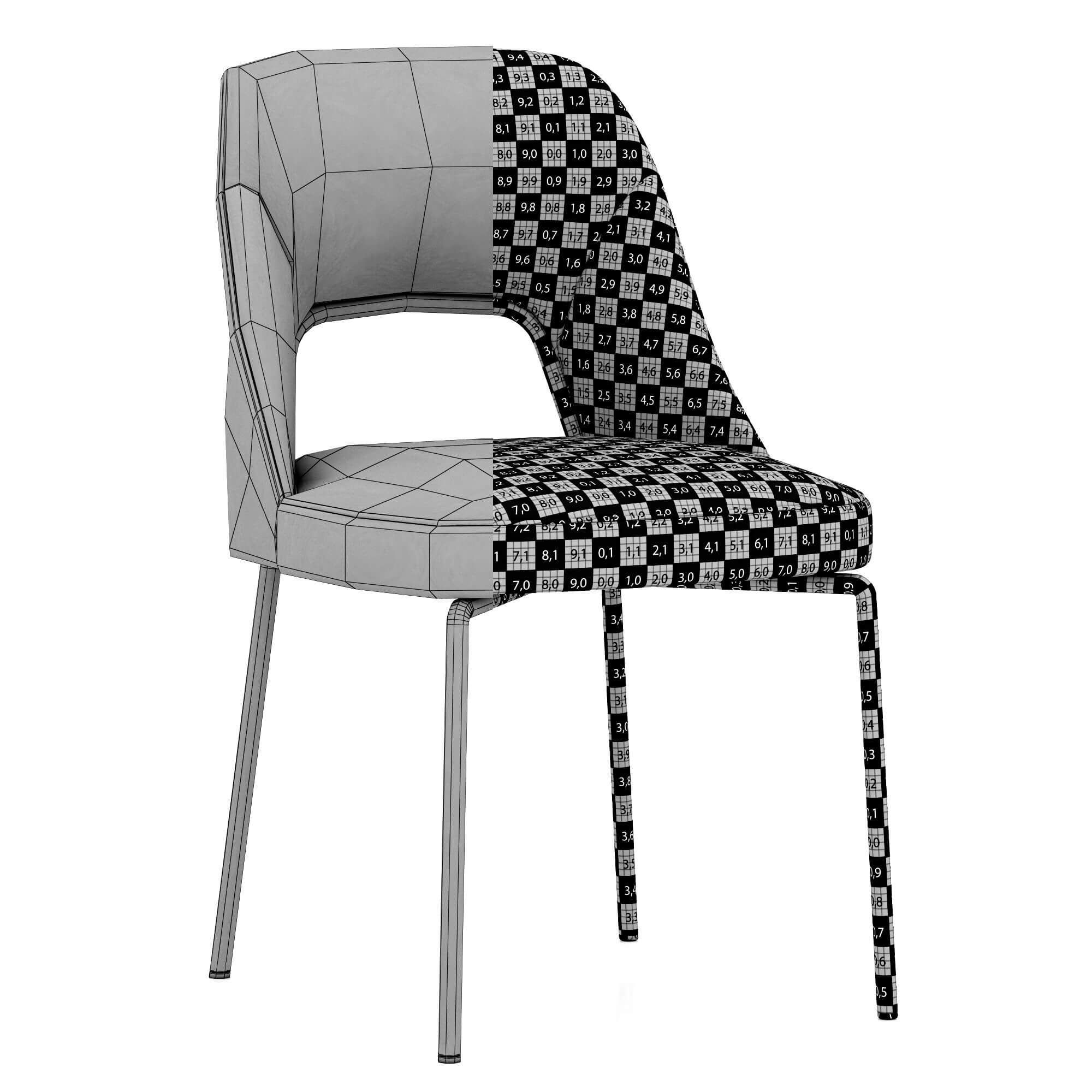Flexform Joyce Chair - 3D Model by zifir3d