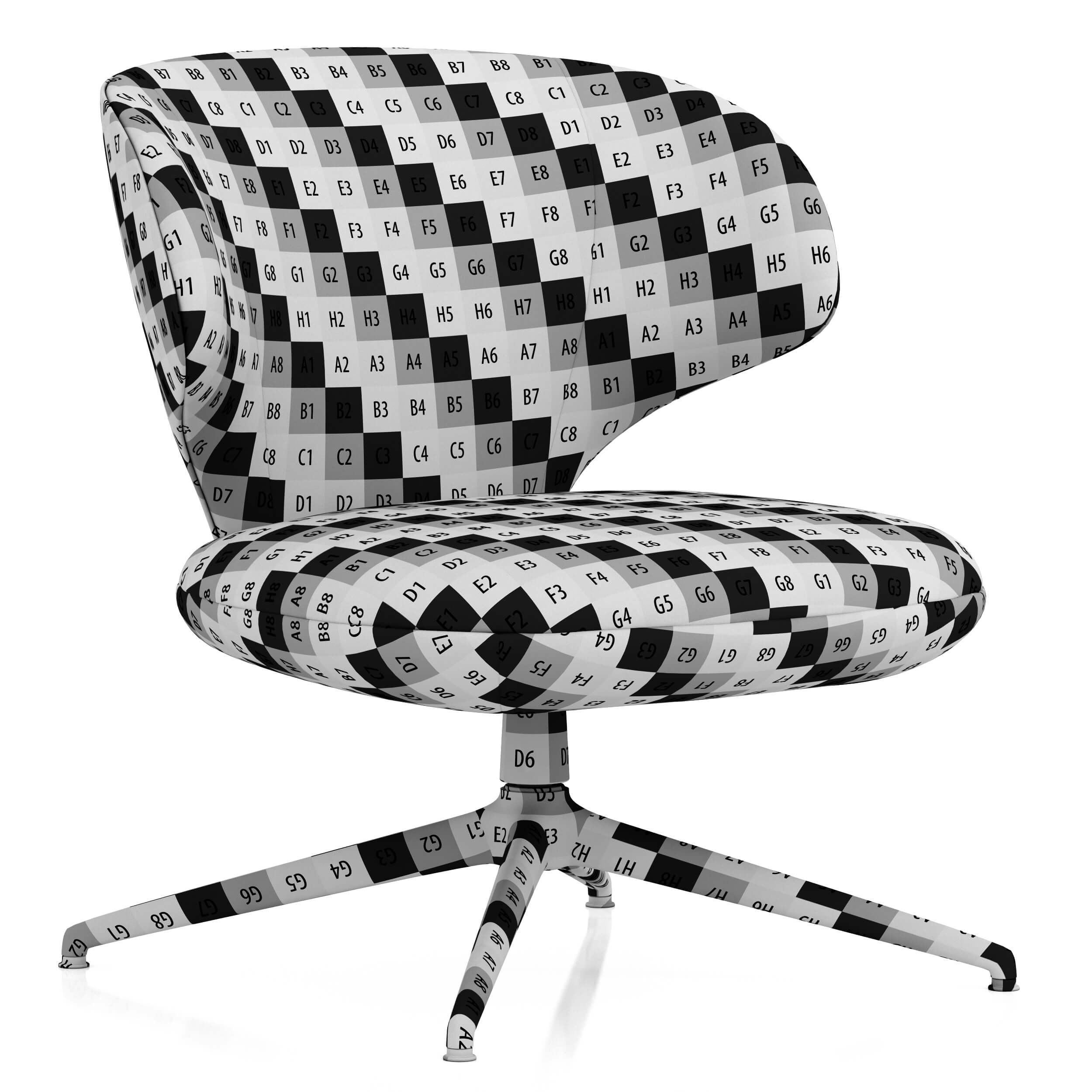 Flexform Susanne Chair - 3D Model by zifir3d