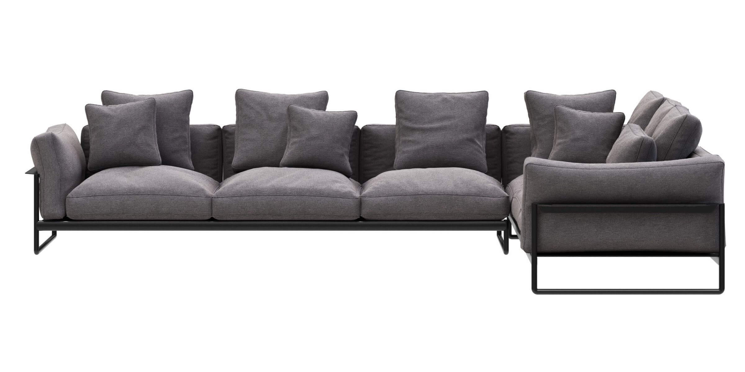 Flexform Zeno Light Sofa - 3D Model by zifir3d