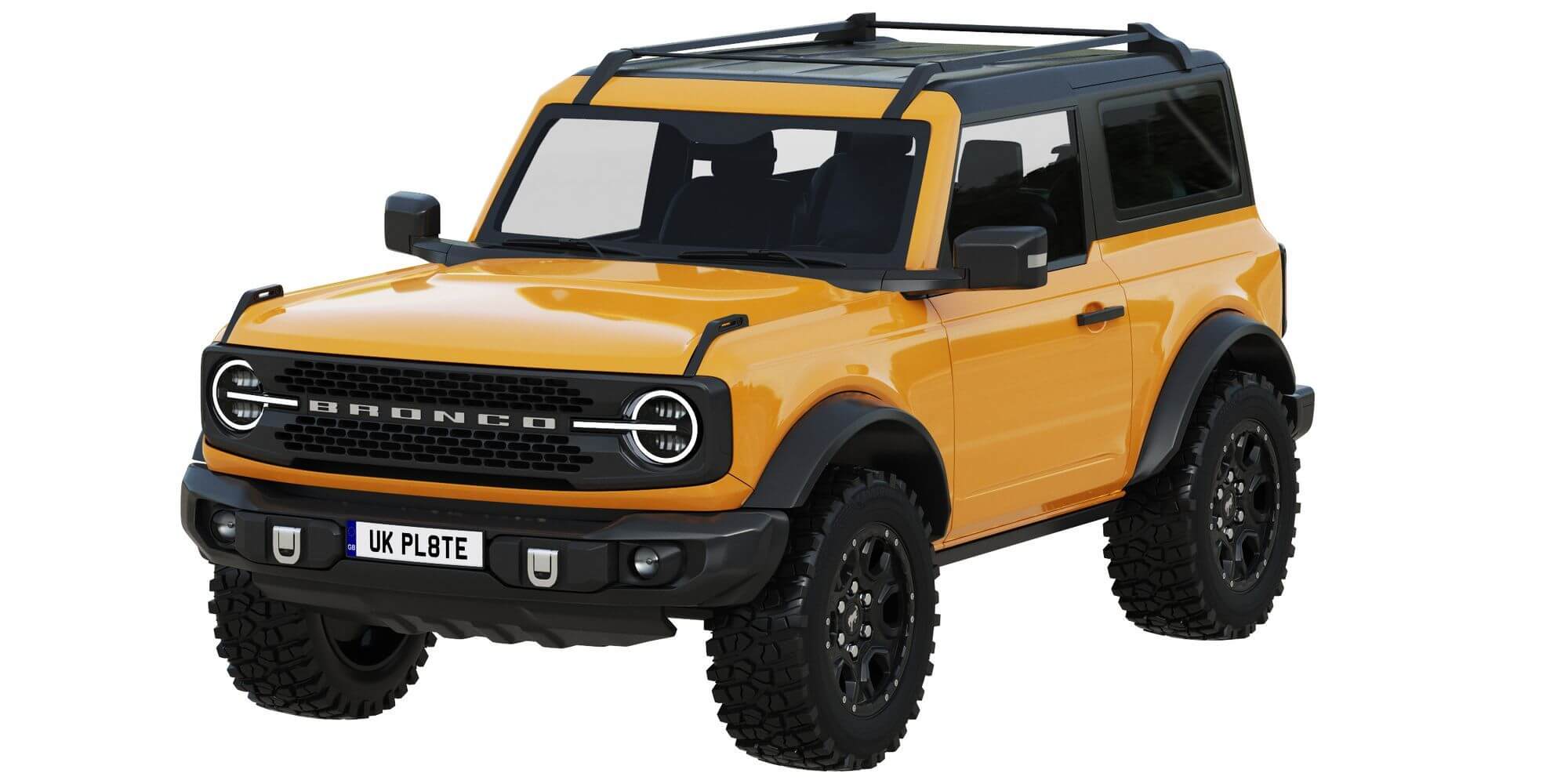 Ford Bronco 2 Door - 3D Model by zifir3d