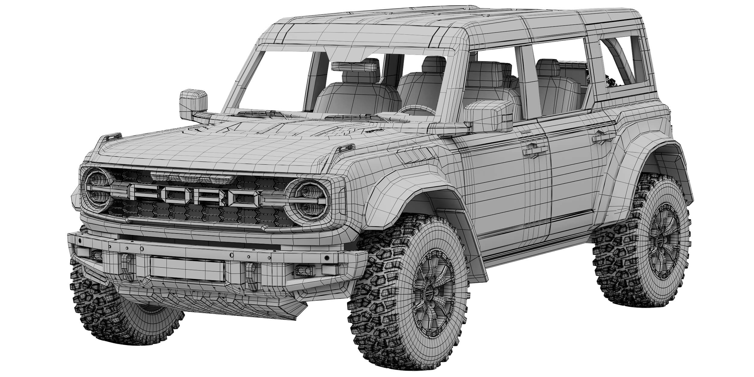 Ford Bronco Raptor - 3D Model by zifir3d