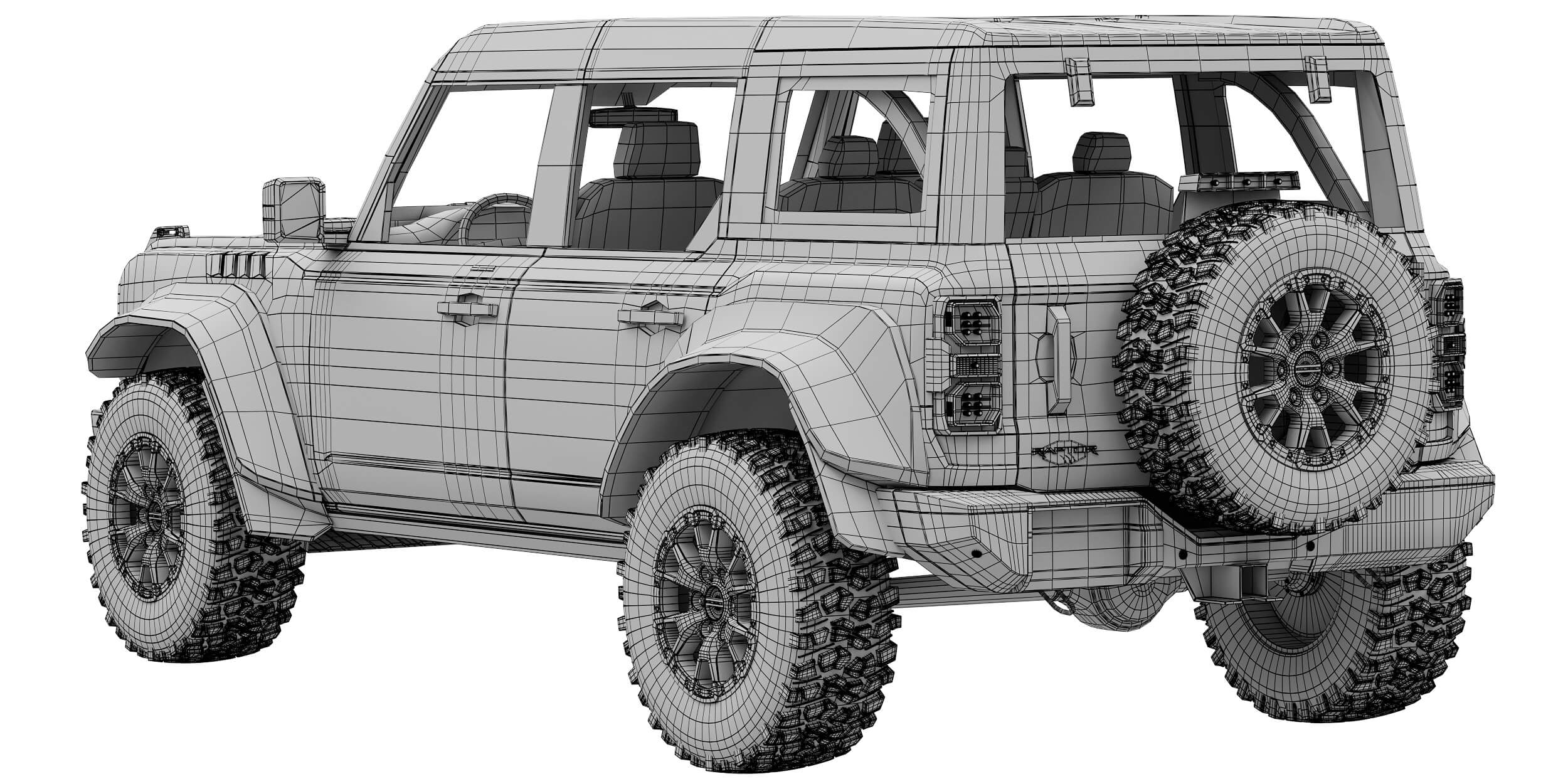 Ford Bronco Raptor - 3D Model by zifir3d