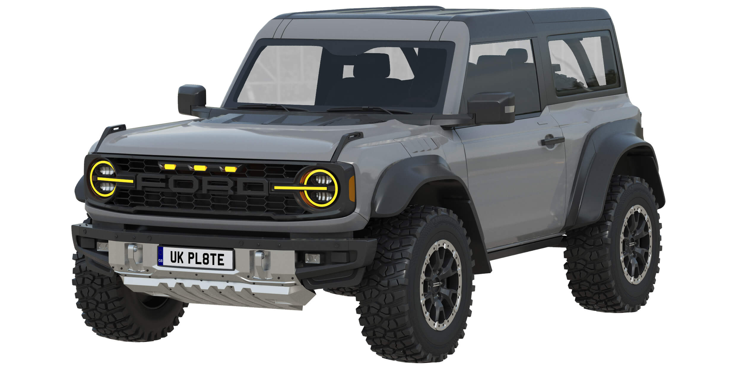 Ford Bronco Raptor 2-Door 3D Model by zifir3d