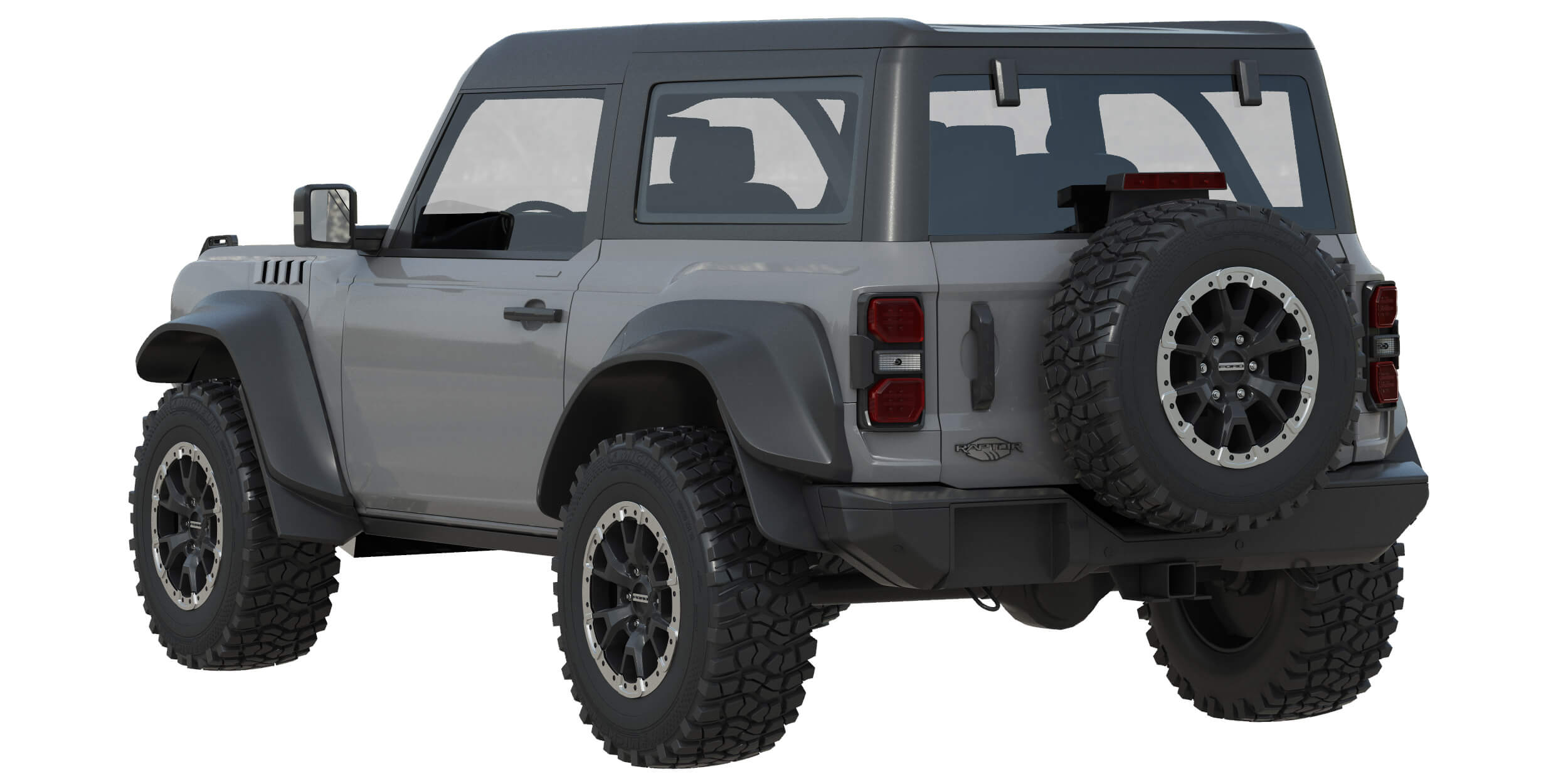 Ford Bronco Raptor 2-Door 3D Model by zifir3d