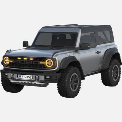 Ford Bronco Raptor 2-Door 3D Model by zifir3d