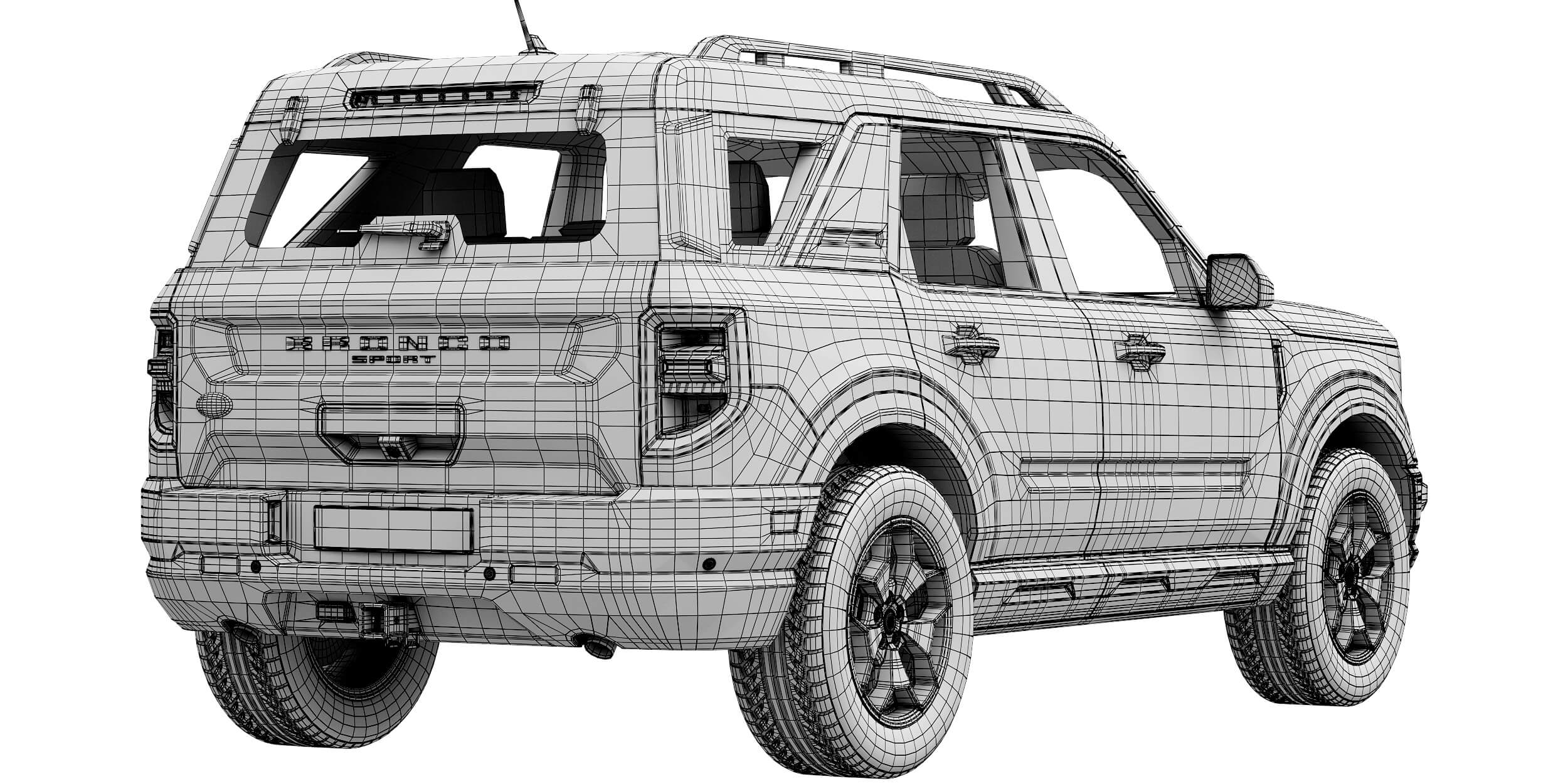 Ford Bronco Sport - 3D Model by zifir3d