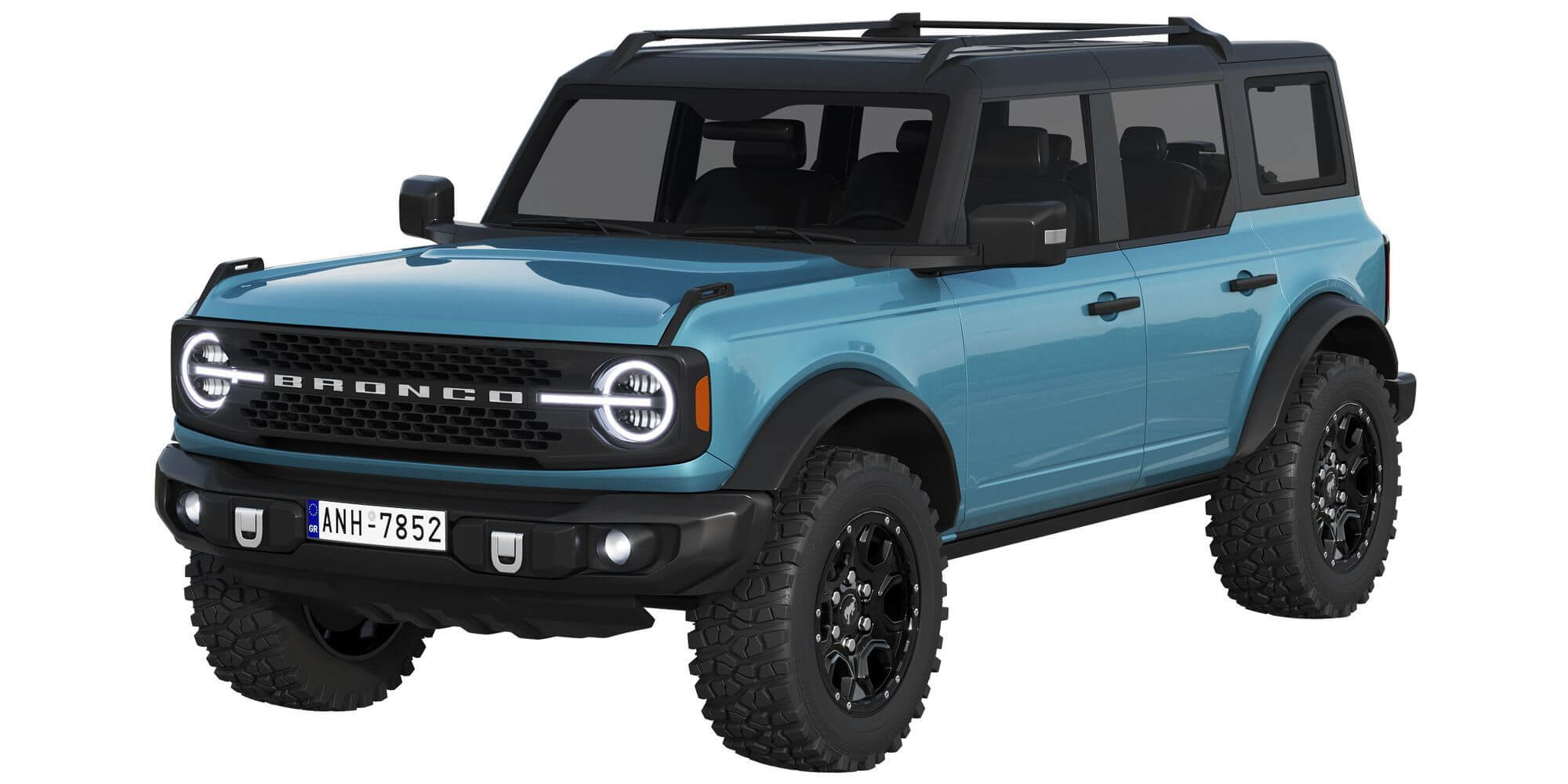 Ford Bronco - 3D Model by zifir3d