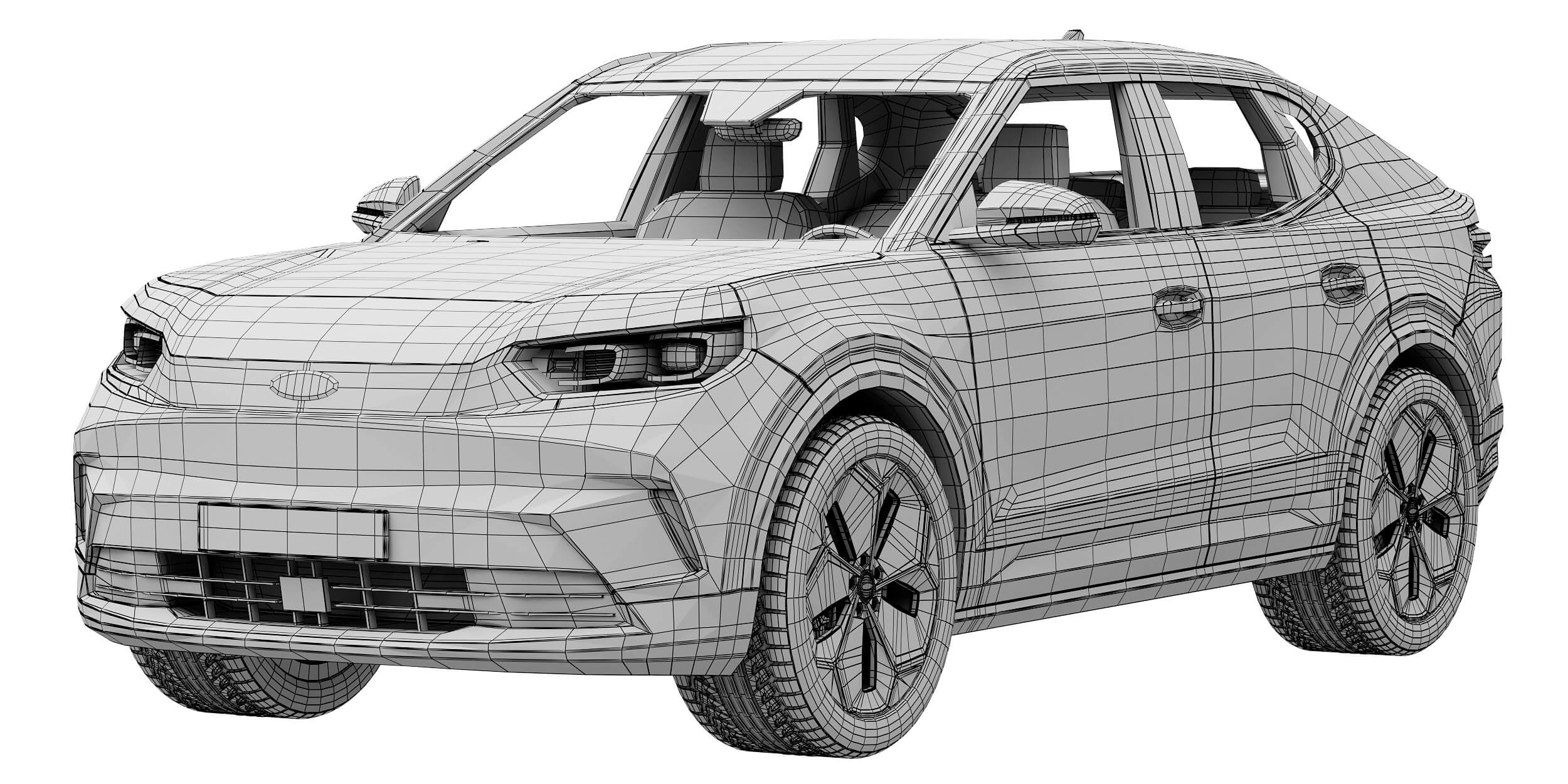 Ford Capri 2025 - 3D Model by zifir3d