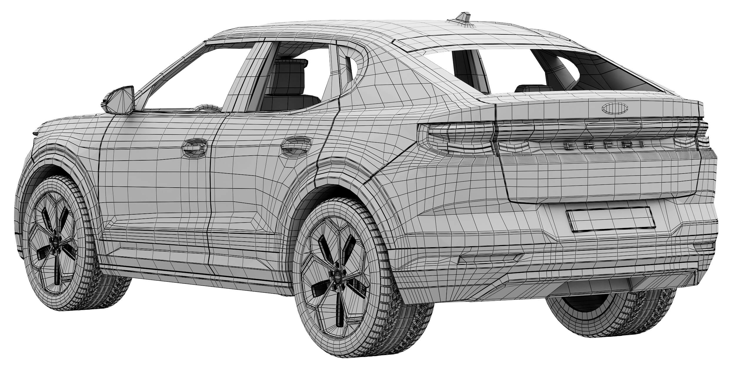 Ford Capri 2025 - 3D Model by zifir3d