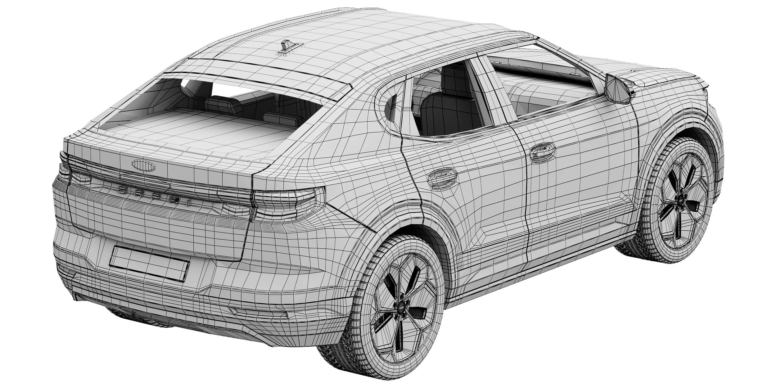 Ford Capri 2025 - 3D Model by zifir3d