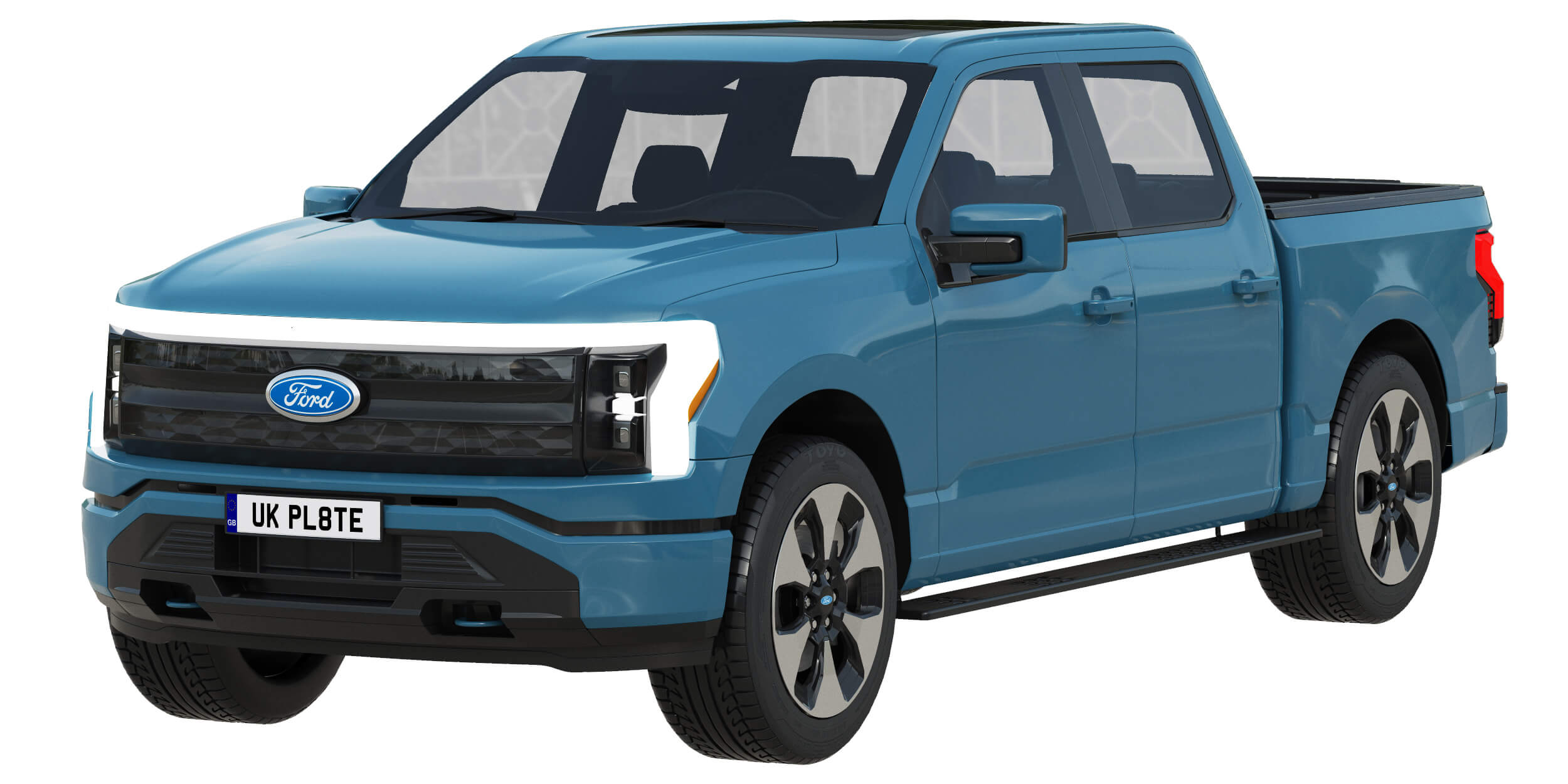 Ford F-150 Lightning 3D Model by zifir3d