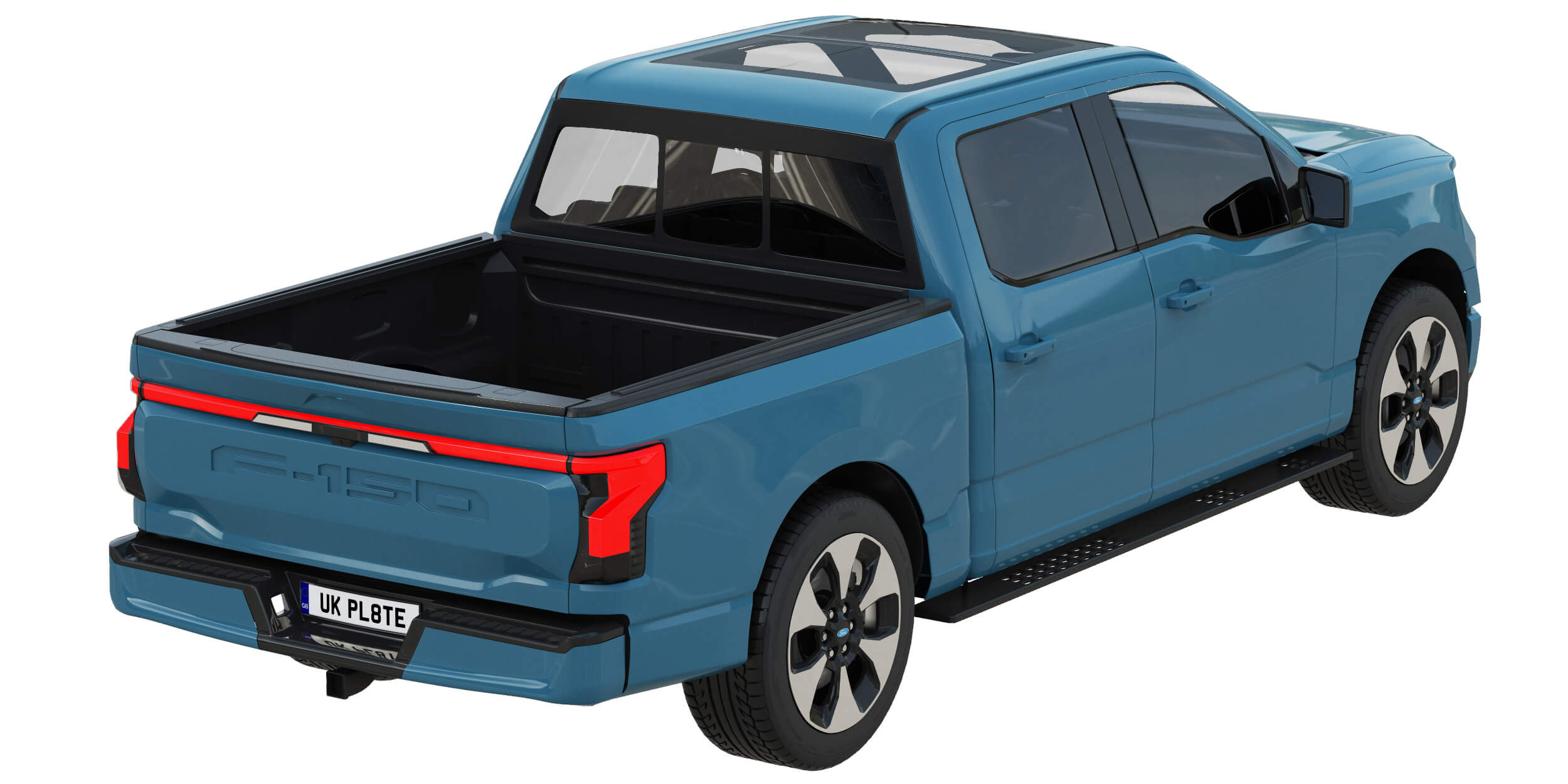 Ford F-150 Lightning 3D Model by zifir3d