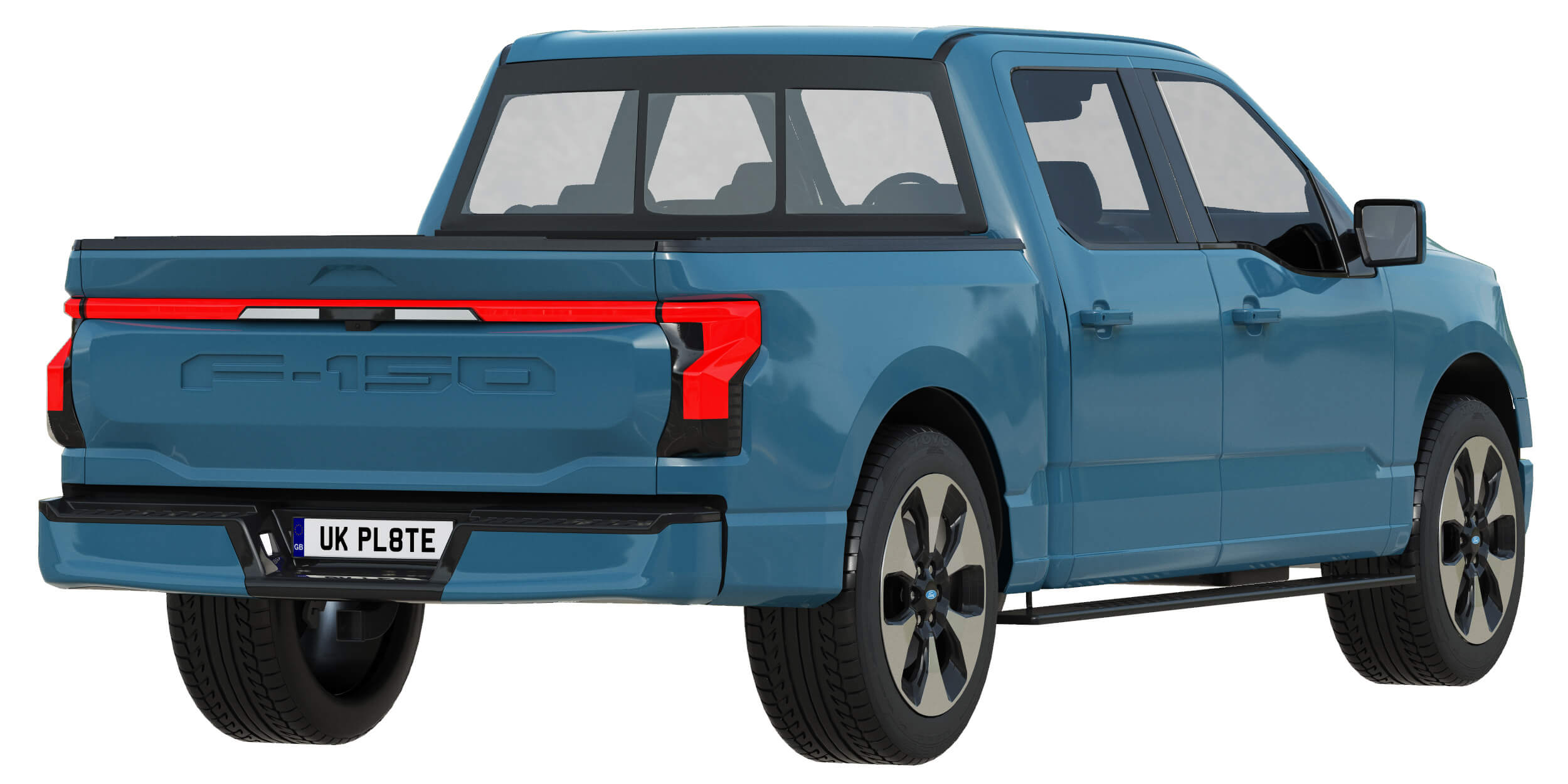 Ford F-150 Lightning 3D Model by zifir3d